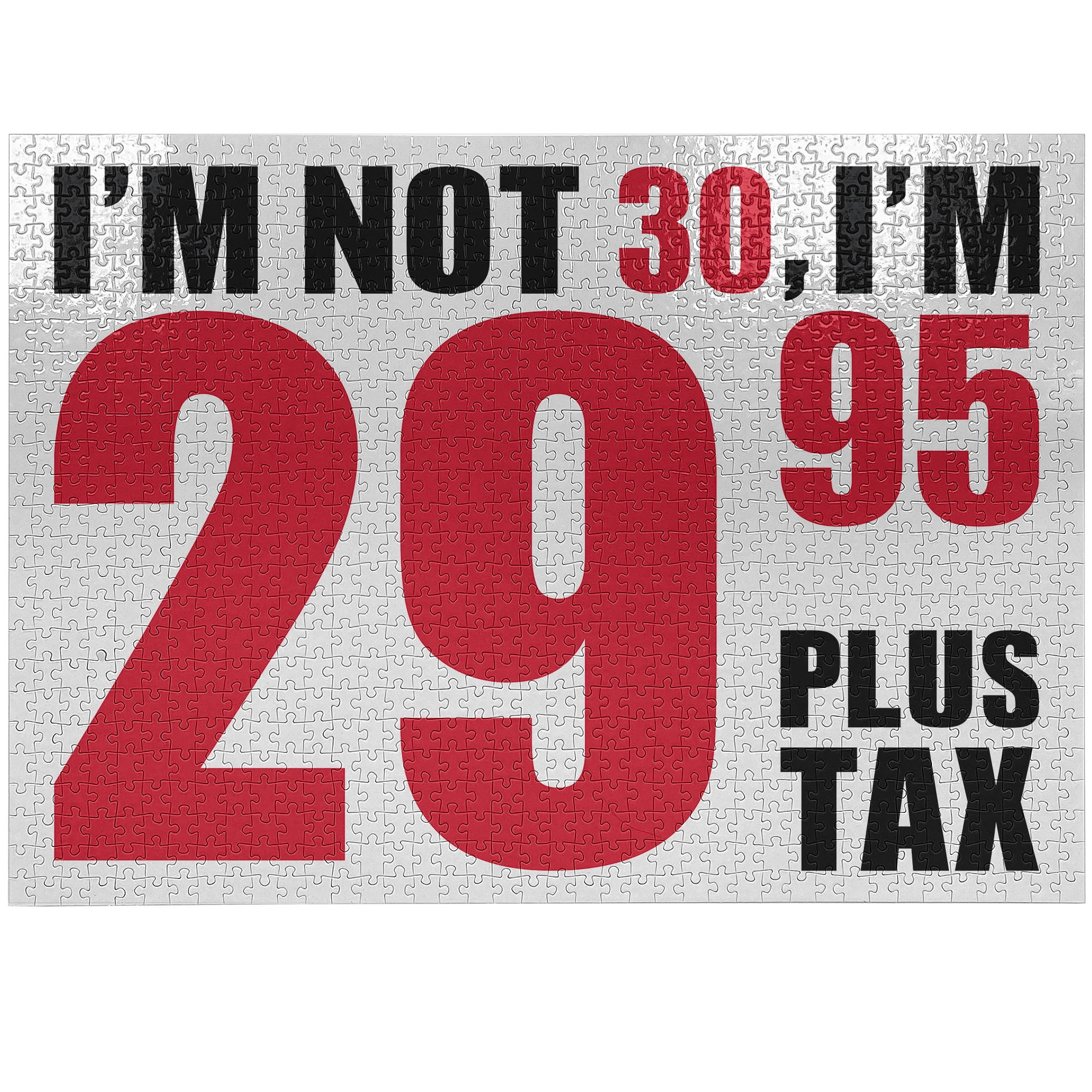 Ambesonne Birthday Jigsaw Puzzle Durable Cardboard, Forever Young ...