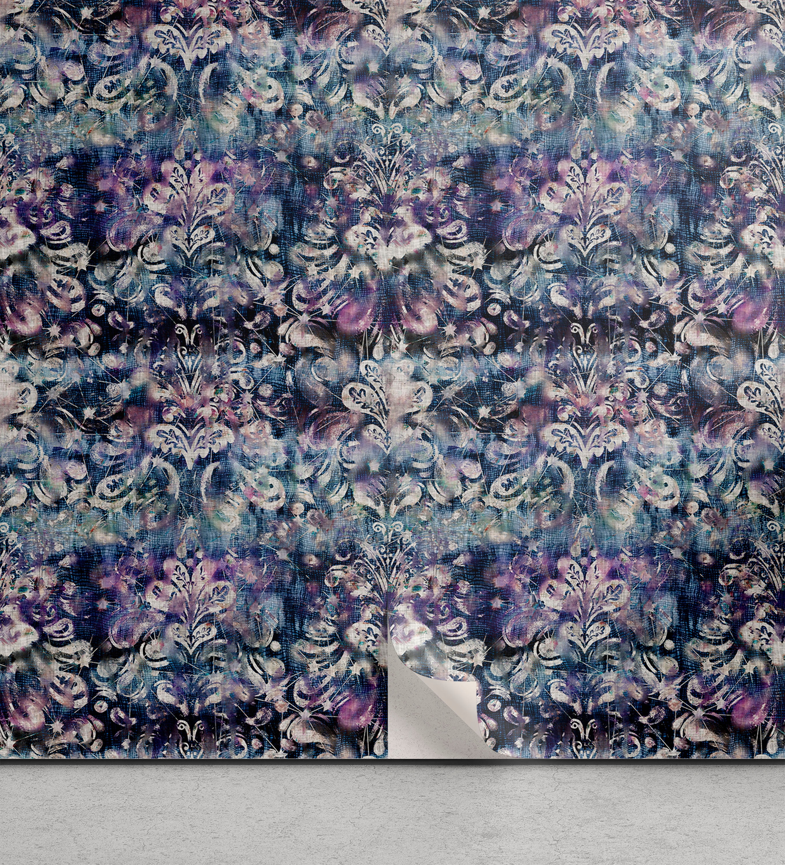 Ambesonne Boho Art Peel & Stick Wallpaper for Home, Jumble Boho Bloom ...