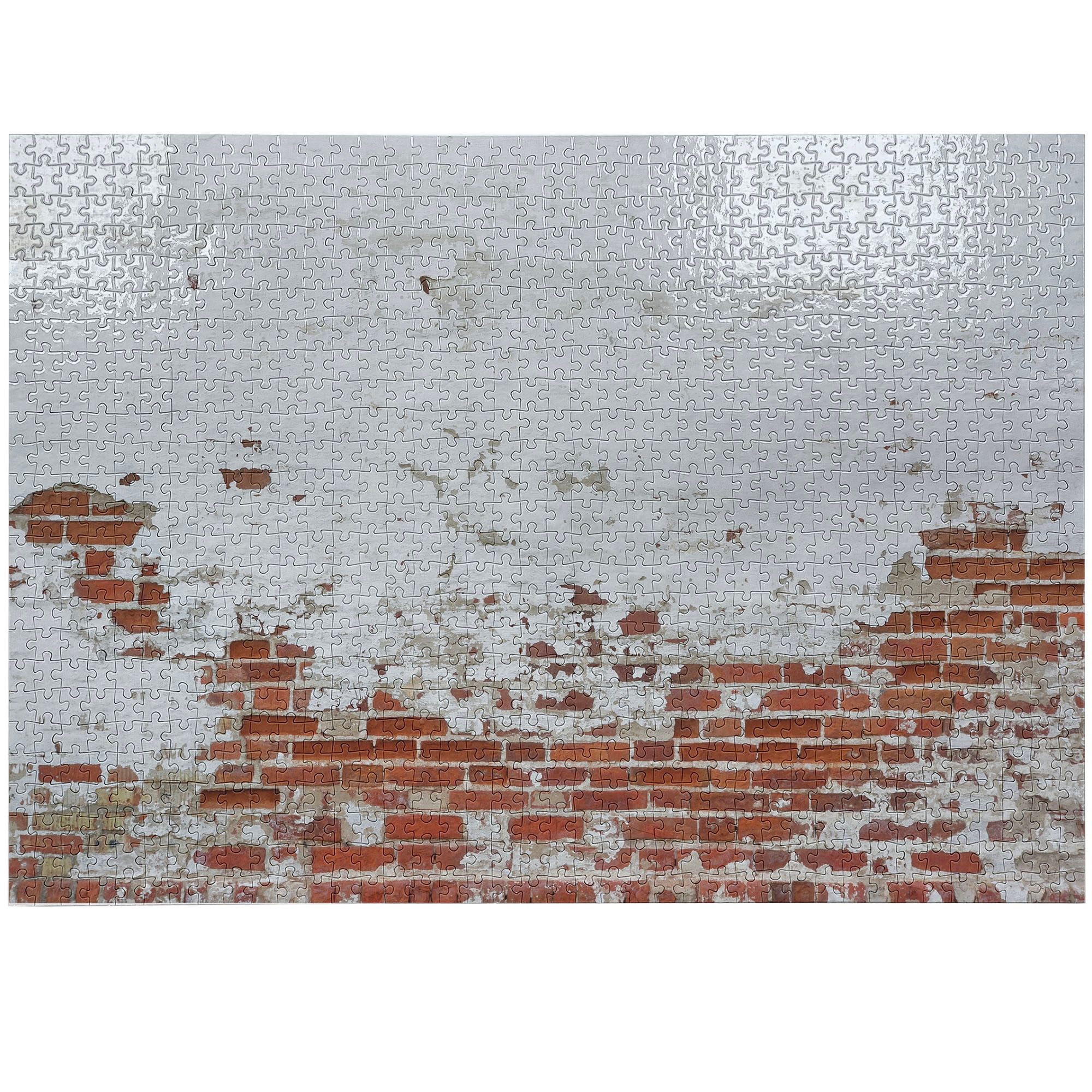 Ambesonne Brick Wall Jigsaw Puzzle, Aged Vintage Brick Wall, Heirloom ...
