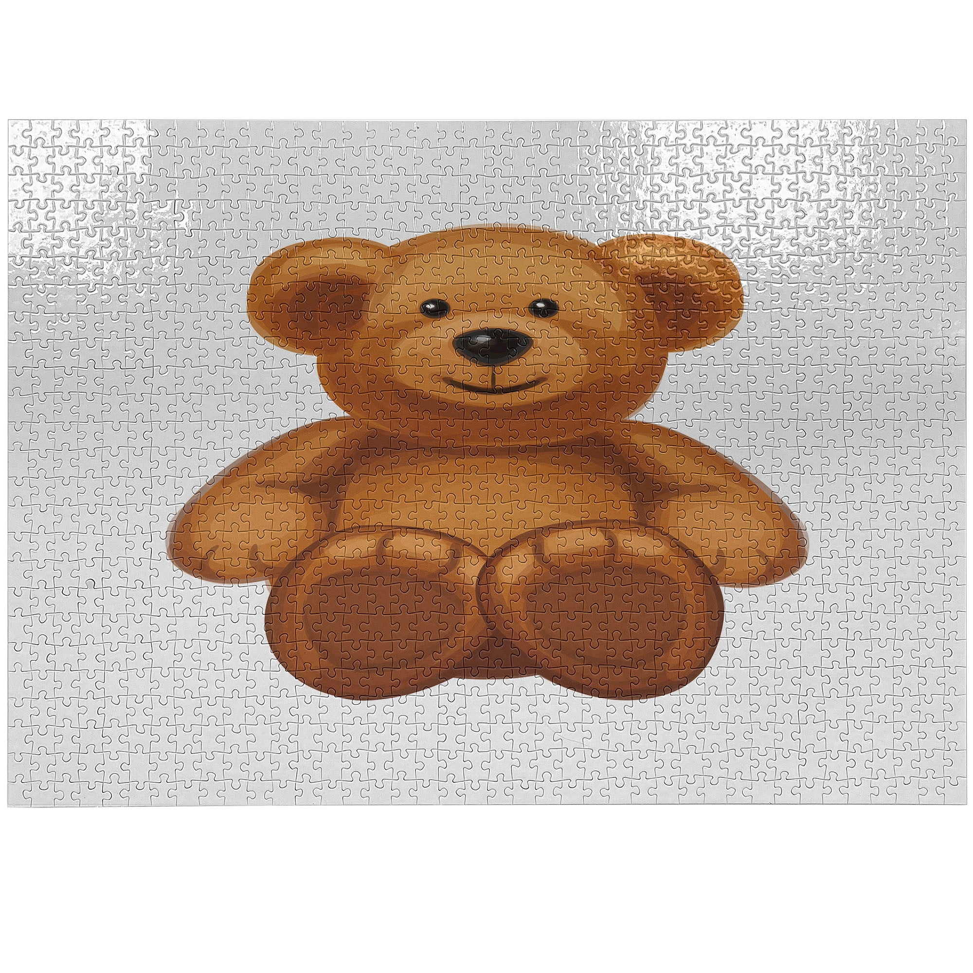 Ambesonne Chocolate Tones Jigsaw Puzzle Durable Cardboard, Smiling ...