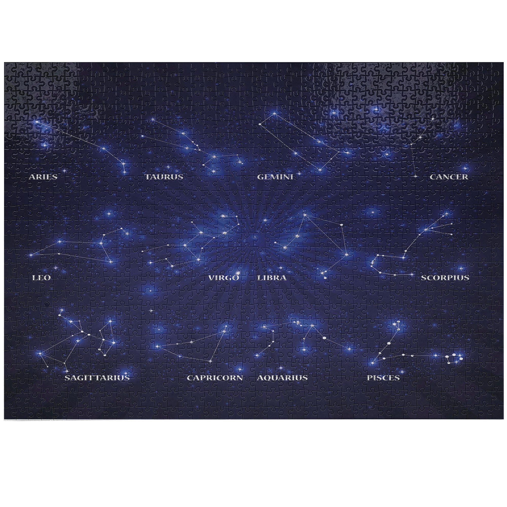 Ambesonne Constellation Jigsaw Puzzle Durable Cardboard, Astrology ...