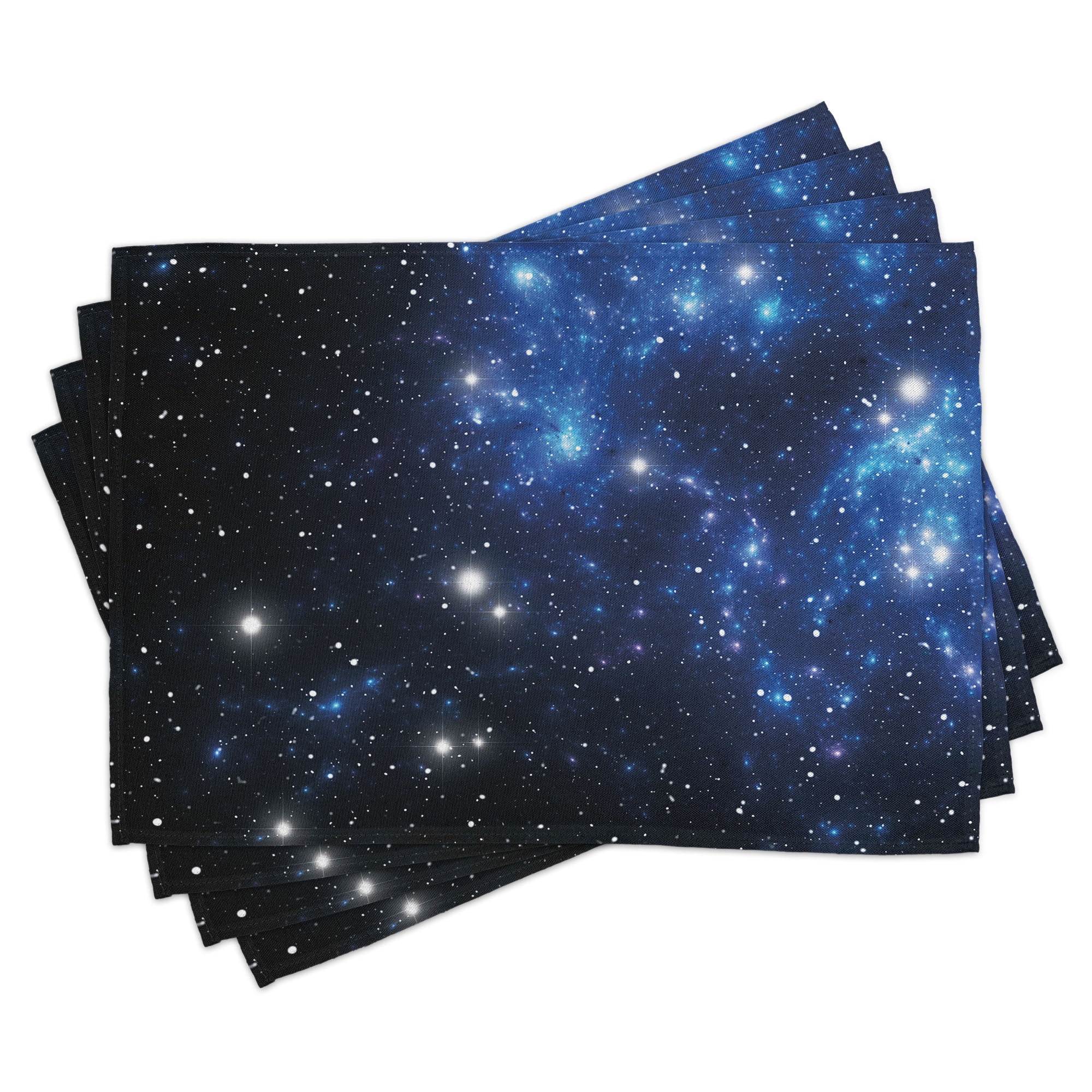 Ambesonne Constellation Place Mats Set of 4, Space Star Nebula ...