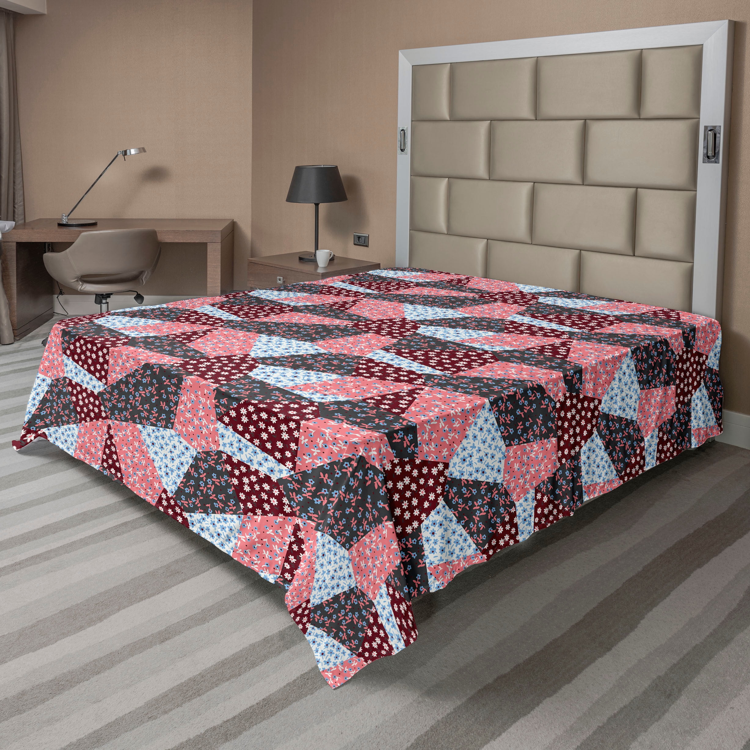 Ambesonne Daisy Flat Bedding Sheet Soft Top Sheet, Springtime Chamomile ...