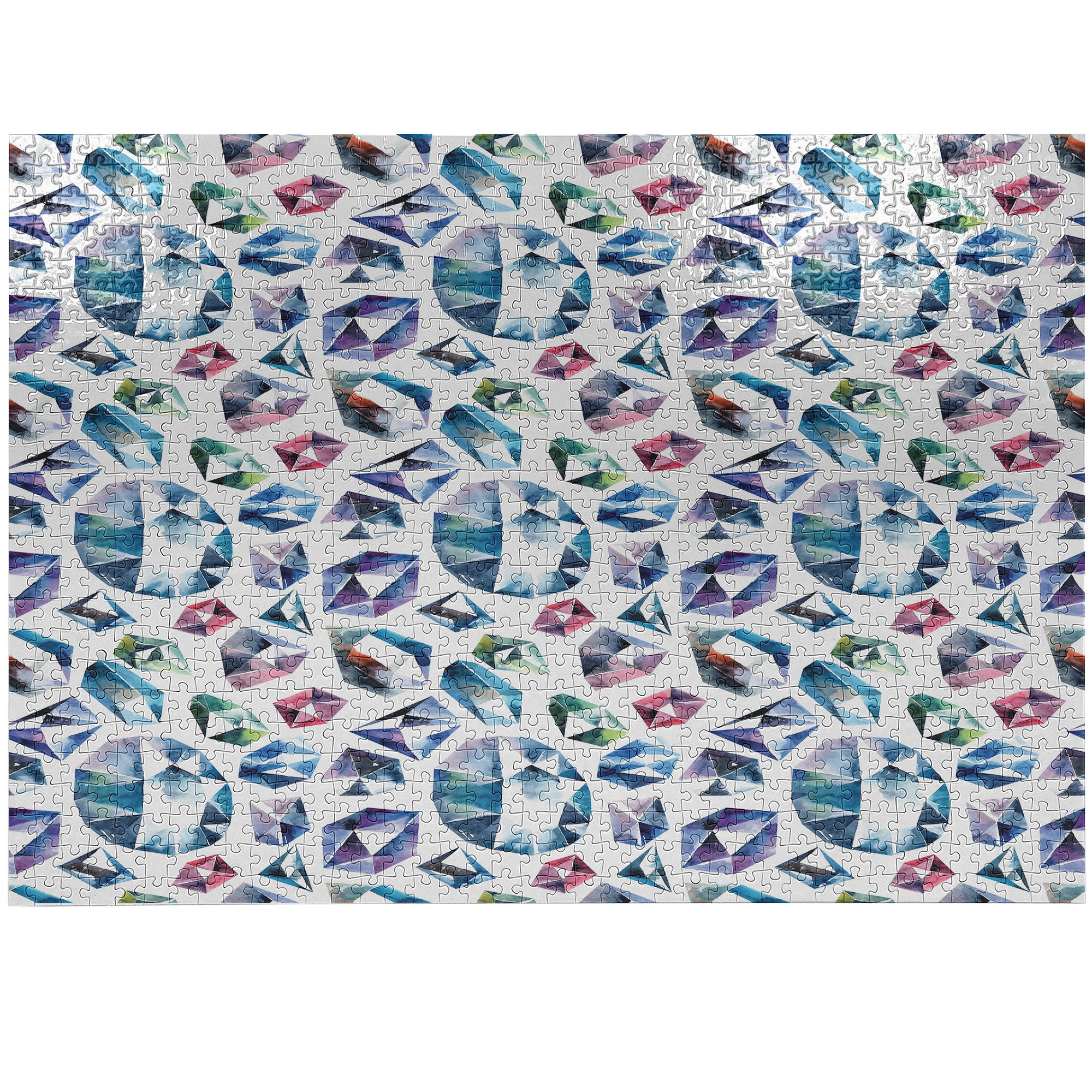 Ambesonne Diamond Jigsaw Puzzle, Diamond Gems Bridal, Heirloom-Quality ...