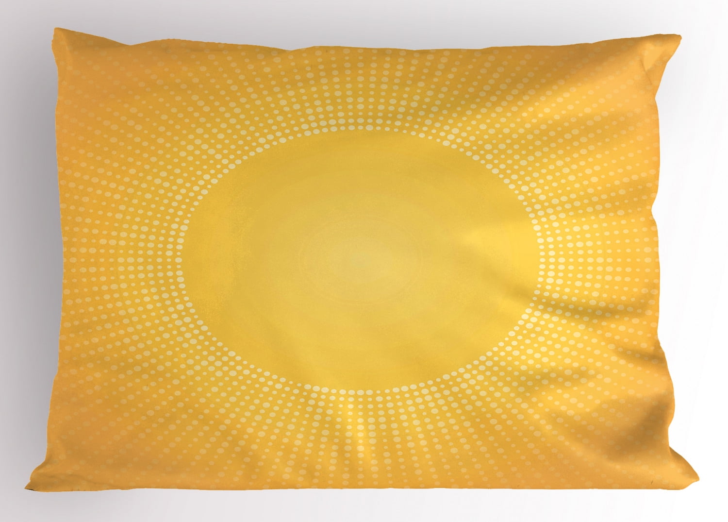 Ambesonne Digital Pillow Sham, Modern Sunshine Circle, 26" X 20 ...