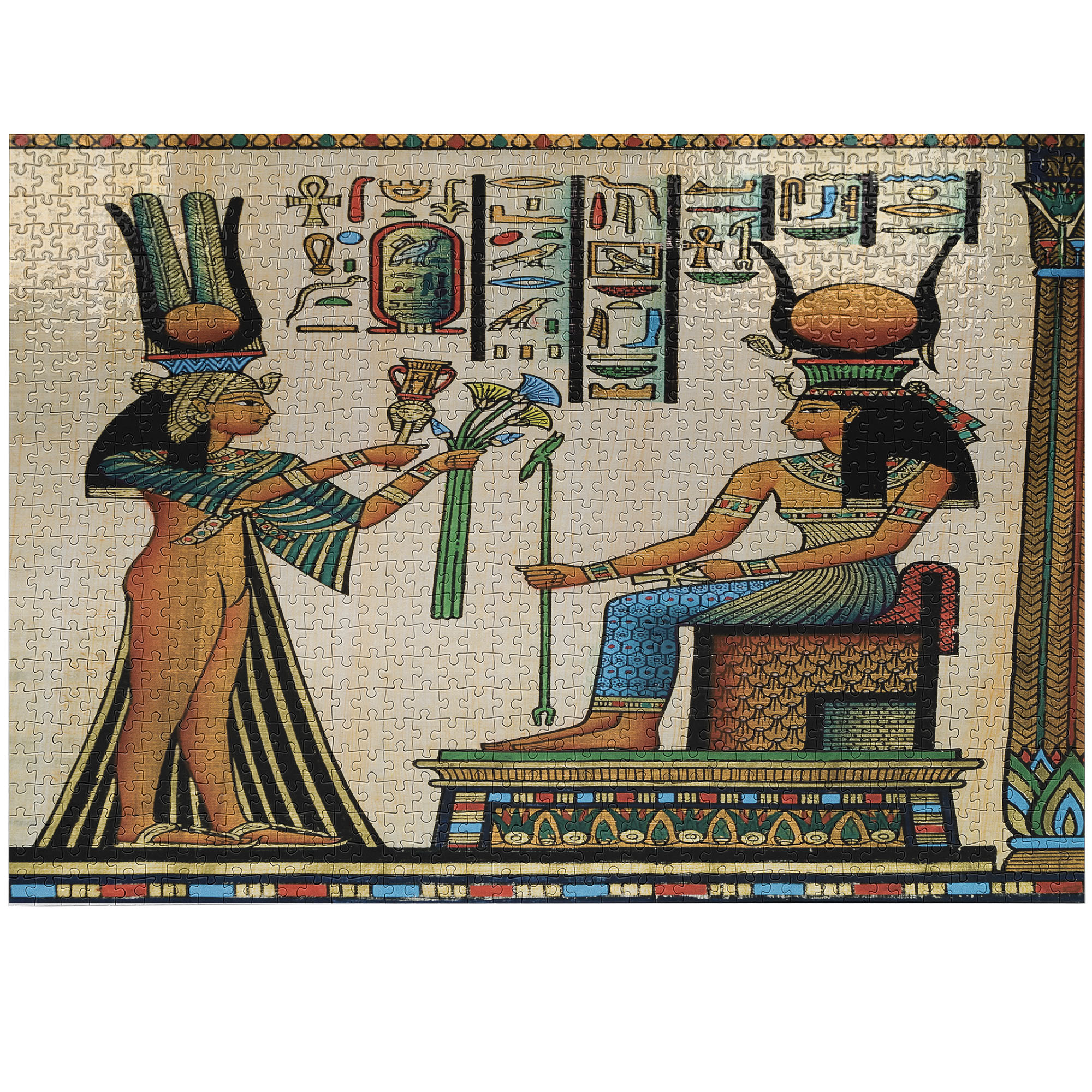 Ambesonne Jigsaw Puzzles - Ancient Egypt for Preschool Classrooms ...