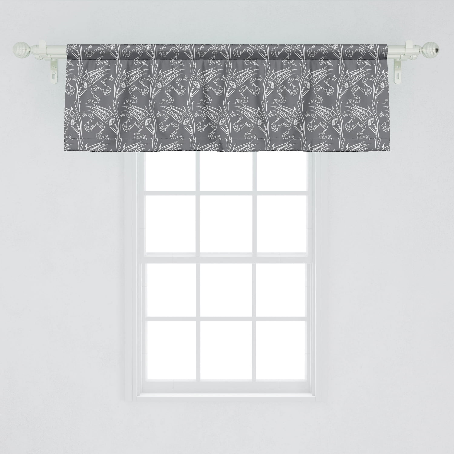 Ambesonne Ethnic Window Valance, Outline Drawings of Turkish Inspired ... Ambesonne Ethnic Window Valance, Outline Drawings of Turkish Inspired ...