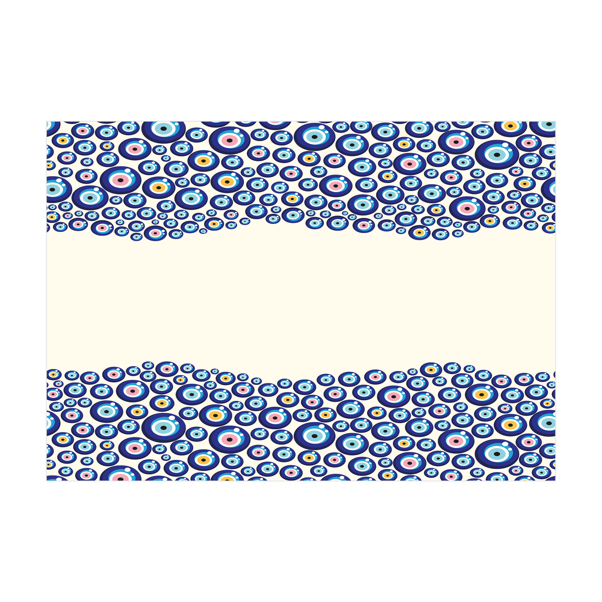 Ambesonne Evil Eye Jigsaw Puzzle, Framework, Heirloom-Quality Fun ...