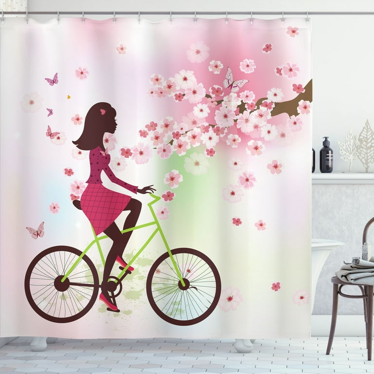 Feminine shower curtains store
