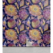 Kenneth James Marsella Lavender Textured Pinstripe Wallpaper - Walmart.com