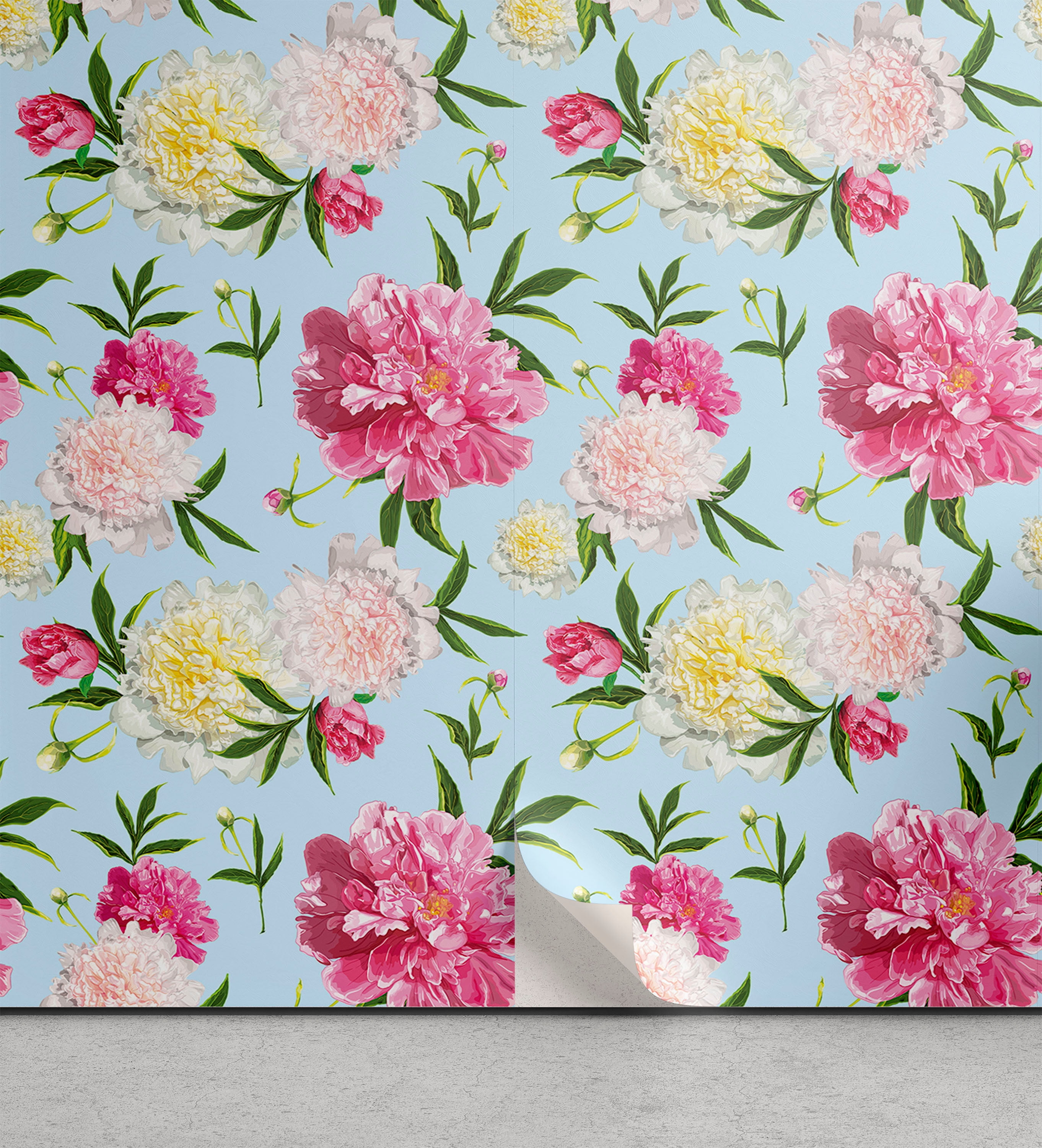 Peony Peel And Stick Wallpaper