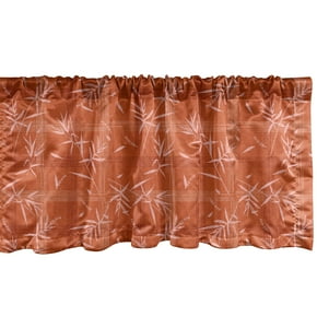 Burnt Orange Valances