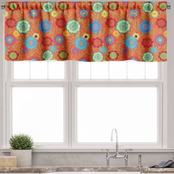 Burnt Orange Valances