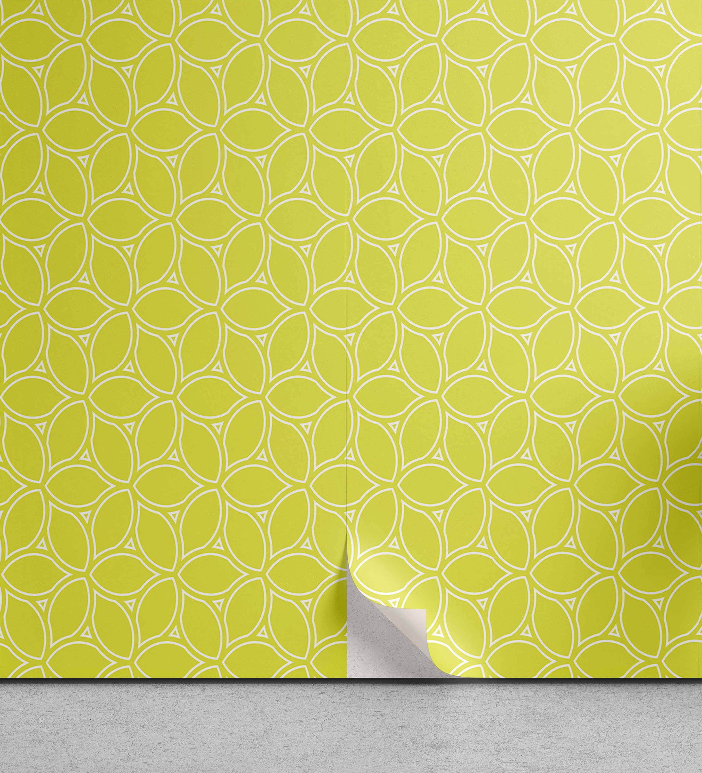 Ambesonne Geometric Peel & Stick Wallpaper for Home, Abstract Juicy ...