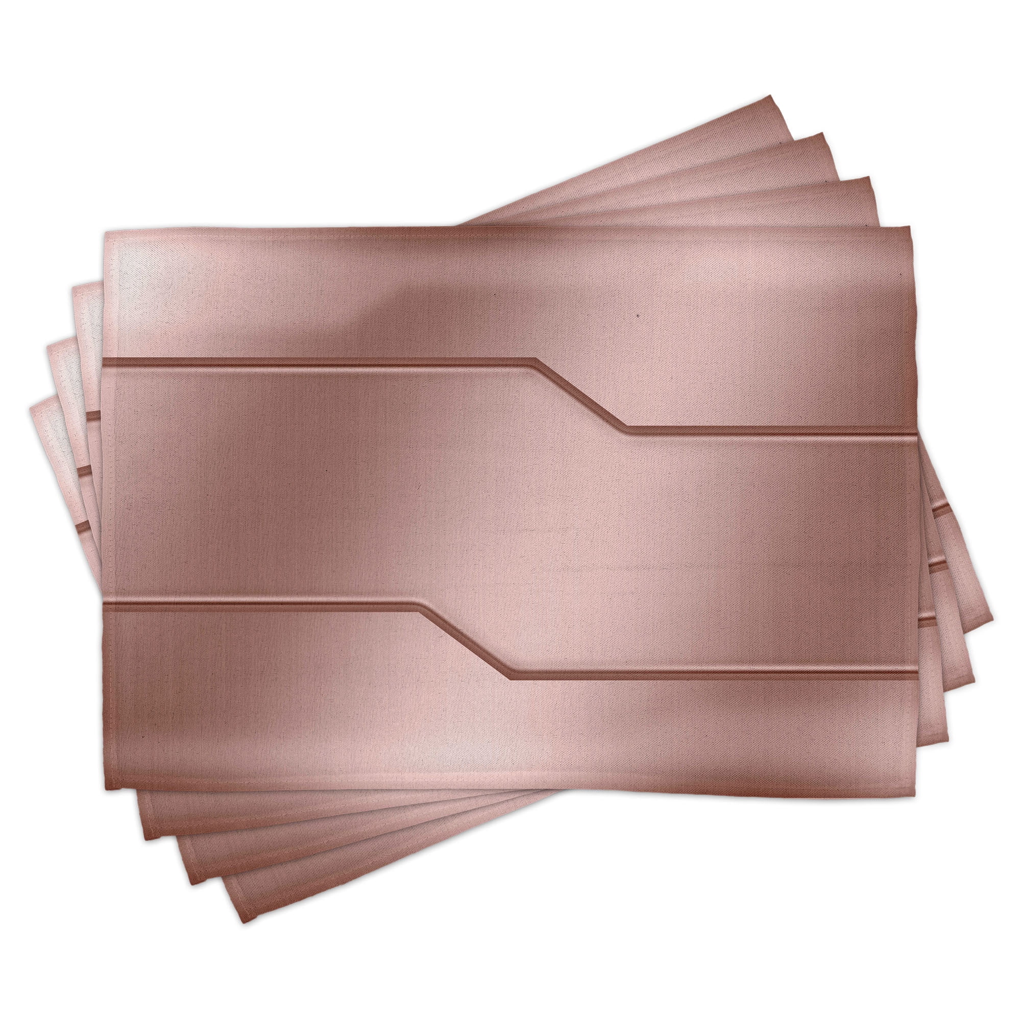 Ambesonne Industrial Place Mats Set of 4, Realistic Look Plate ...