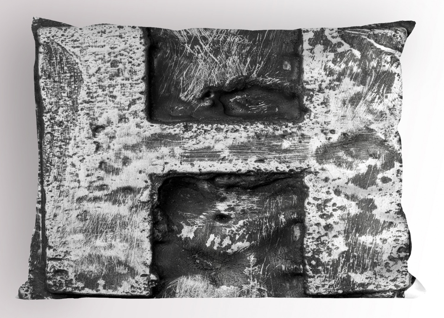 Ambesonne Letter H Pillow Sham, Victorian Gothic Retro, 26" X 20 ...