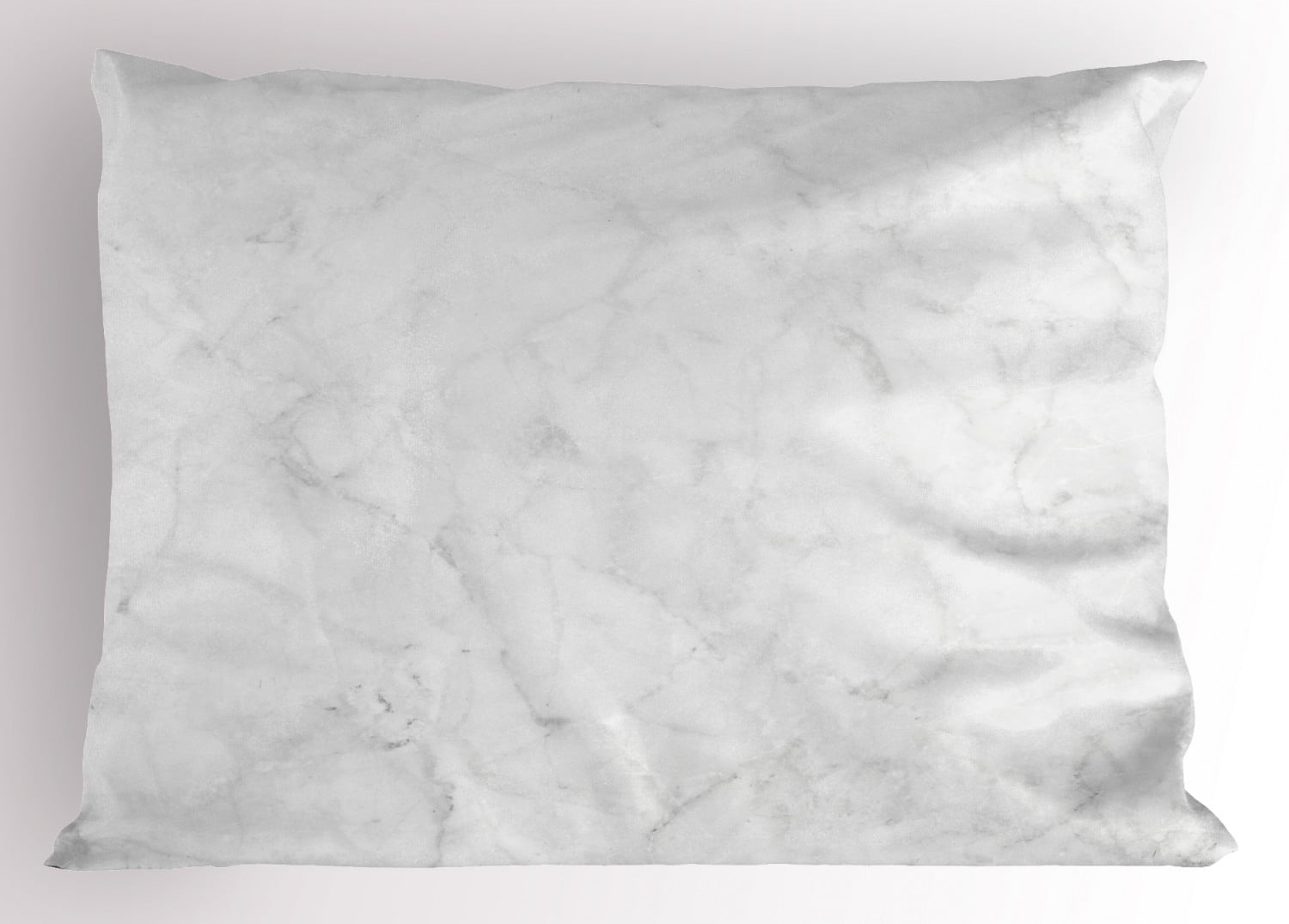 Ambesonne Marble Print Pillow Sham, Abstract Stone Veins, 26" X 20 ...
