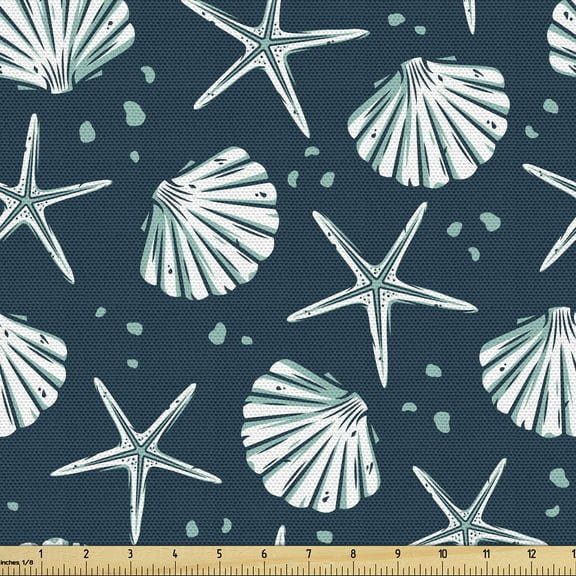 Ambesonne Marine Fabric by the Yard Upholstery, Submarines and ...