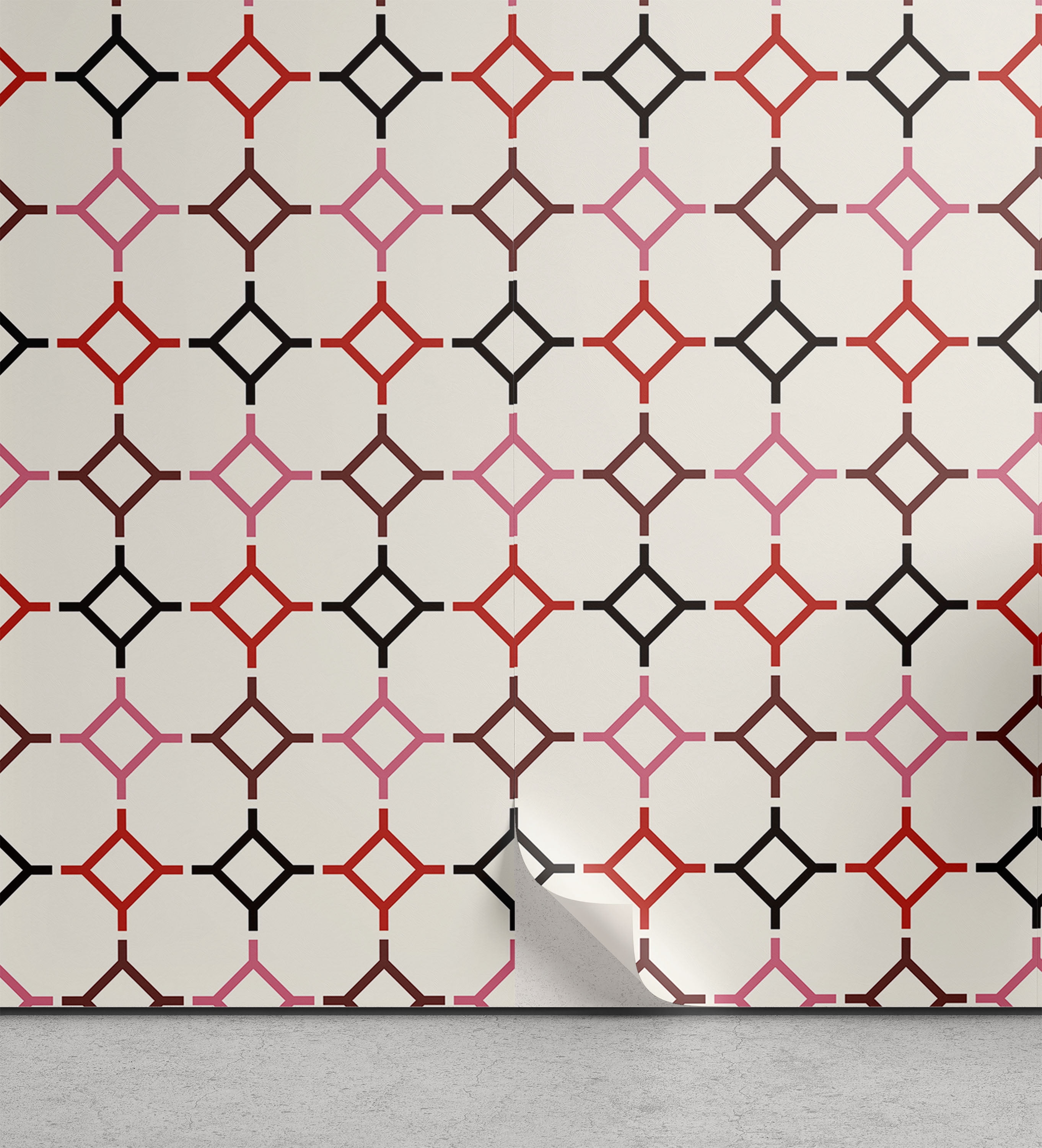 Ambesonne Modern Peel & Stick Wallpaper for Home, Hexagonal Shaped ...