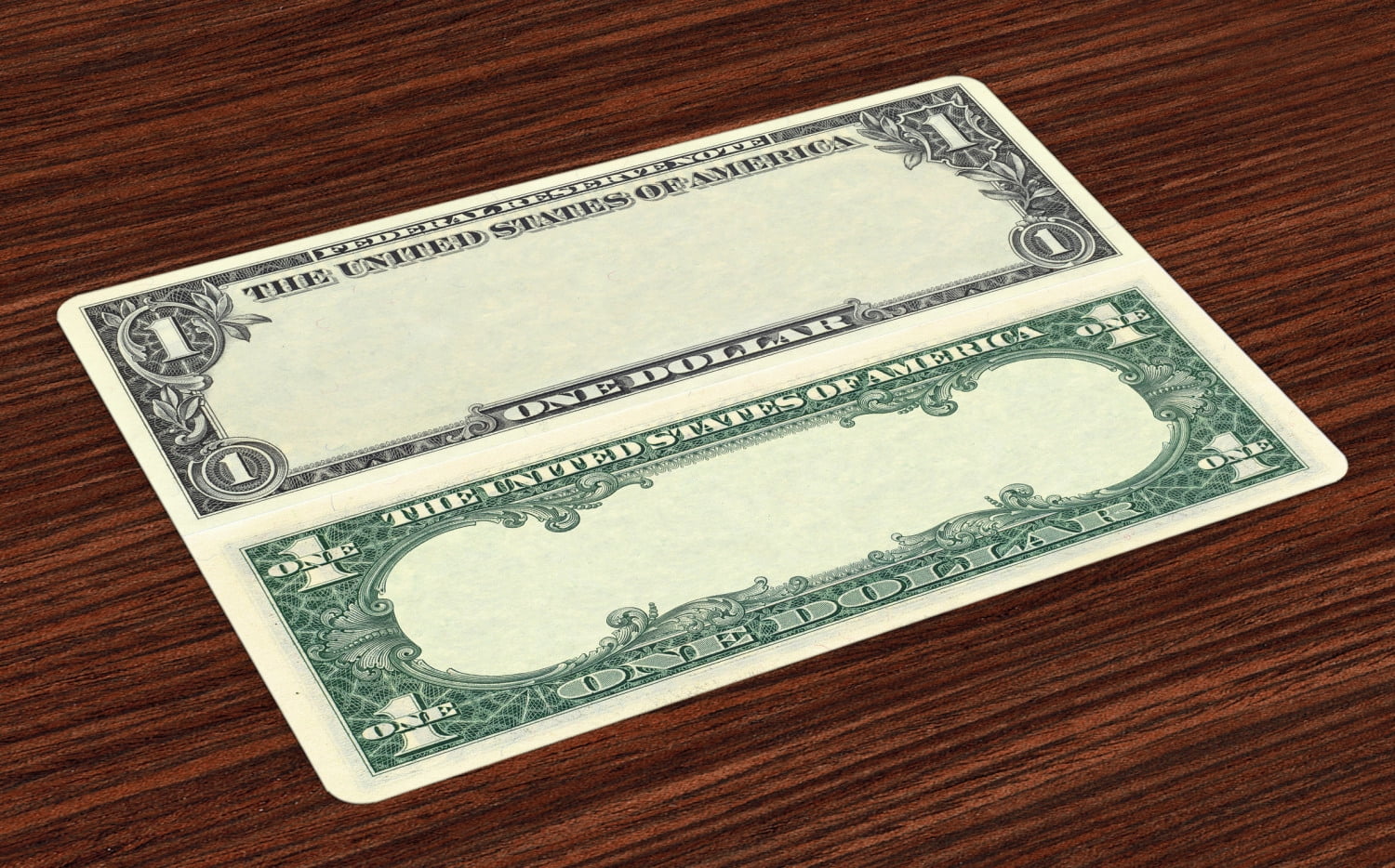 Ambesonne Money Place Mats Set of 4, Dollar Buck, Standard Size, Pale ...