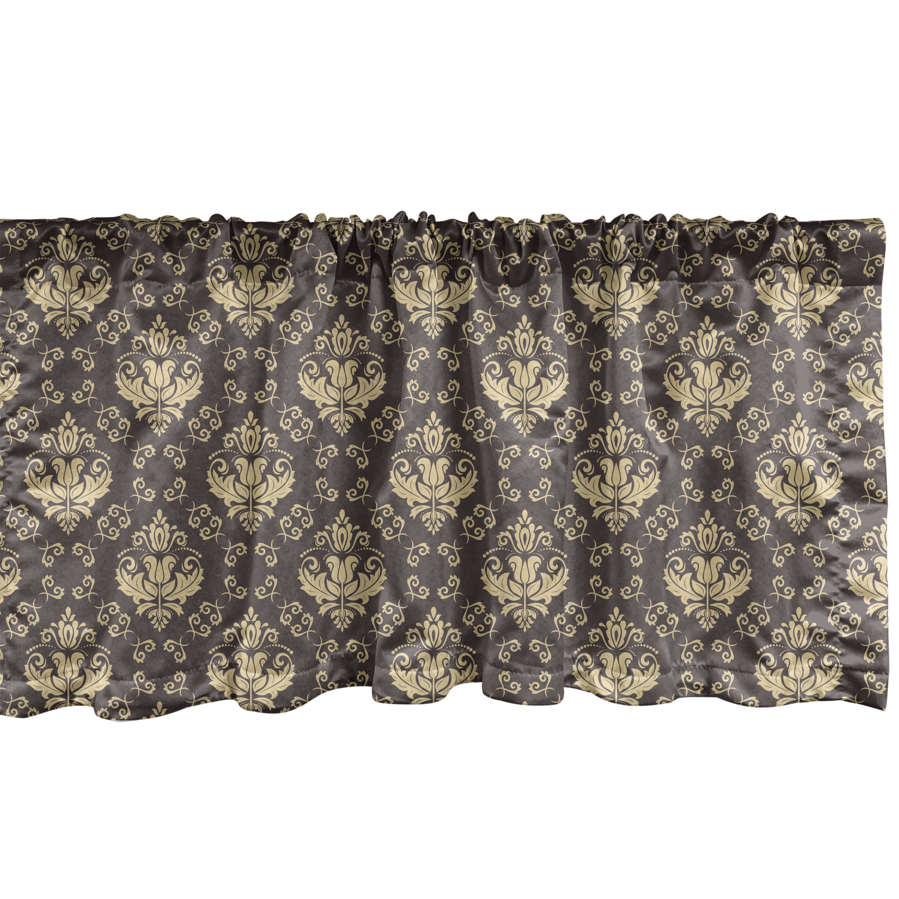 Ambesonne Moroccan Window Valance, Oriental Classical, 54" X 12", Warm ...