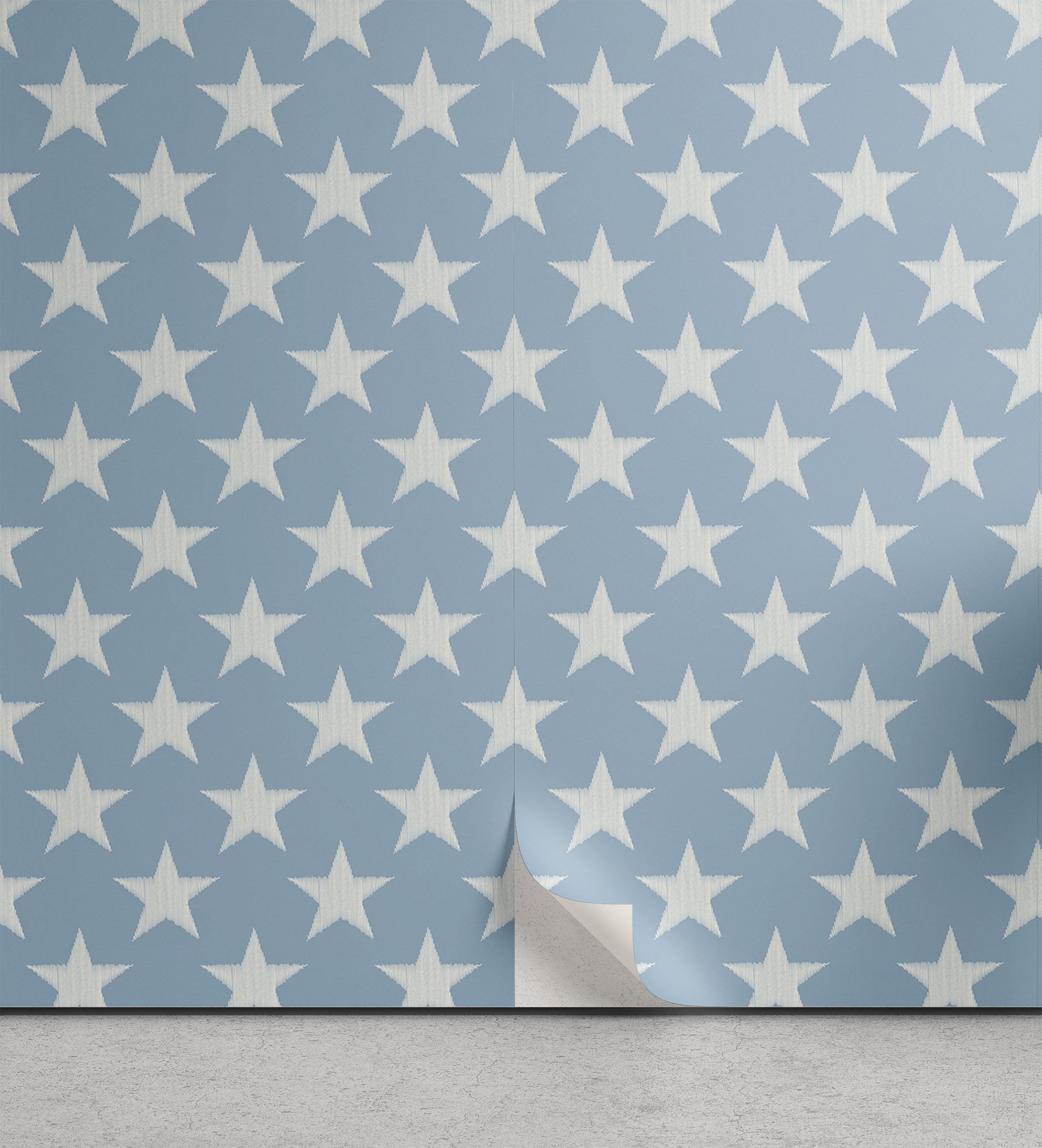 Ambesonne Muted Colors Peel & Stick Wallpaper for Home, Simple Striped ...