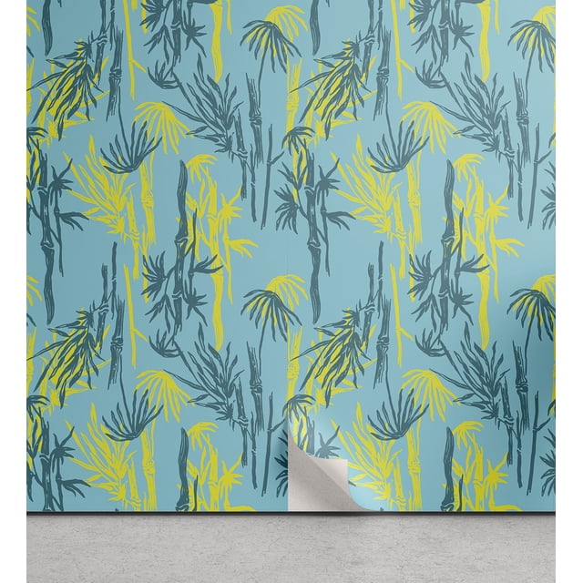 Ambesonne Nature Art Peel & Stick Wallpaper for Home, Abstract Branches ...