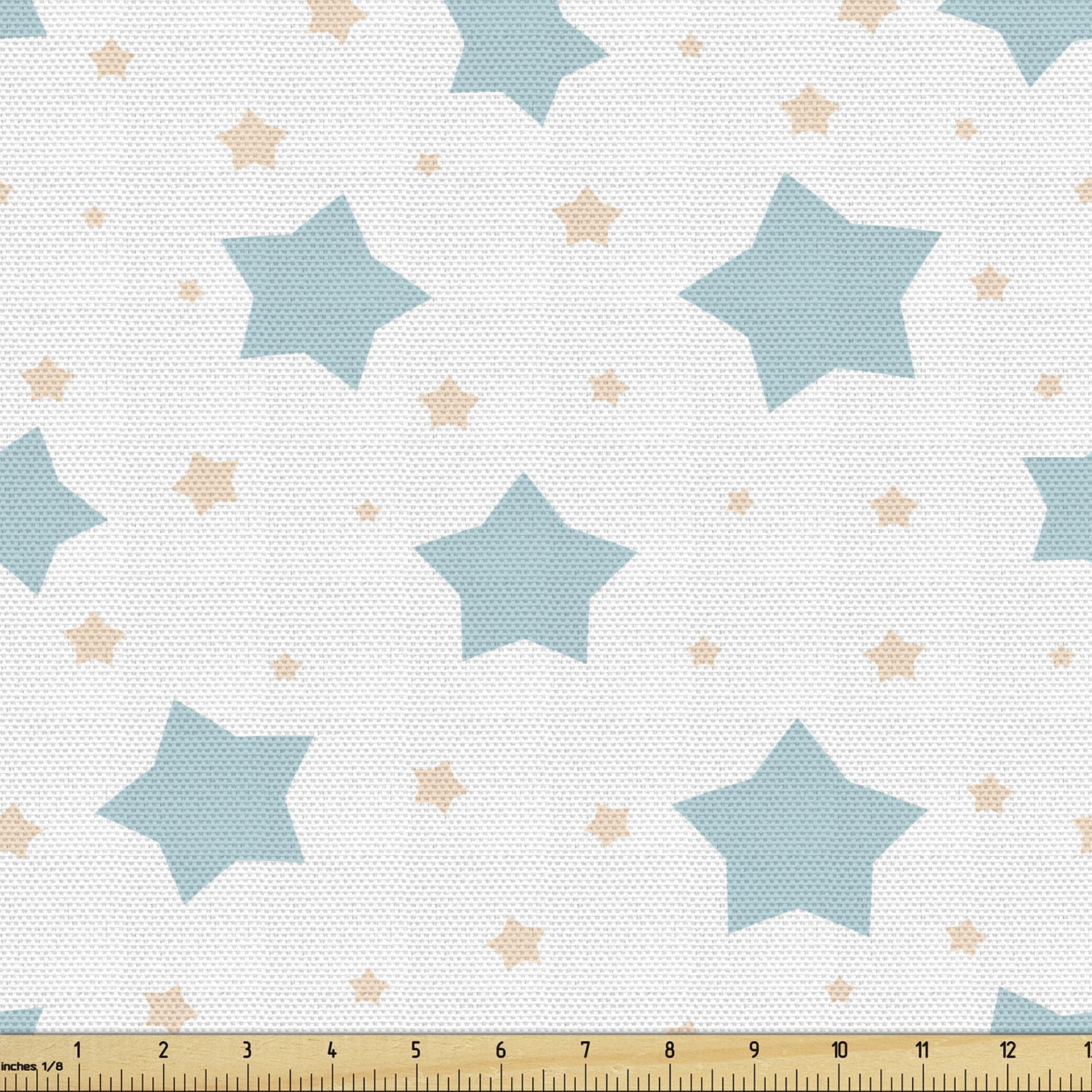 Ambesonne Neutral Color Fabric by the Yard Upholstery, Soft Colored ...