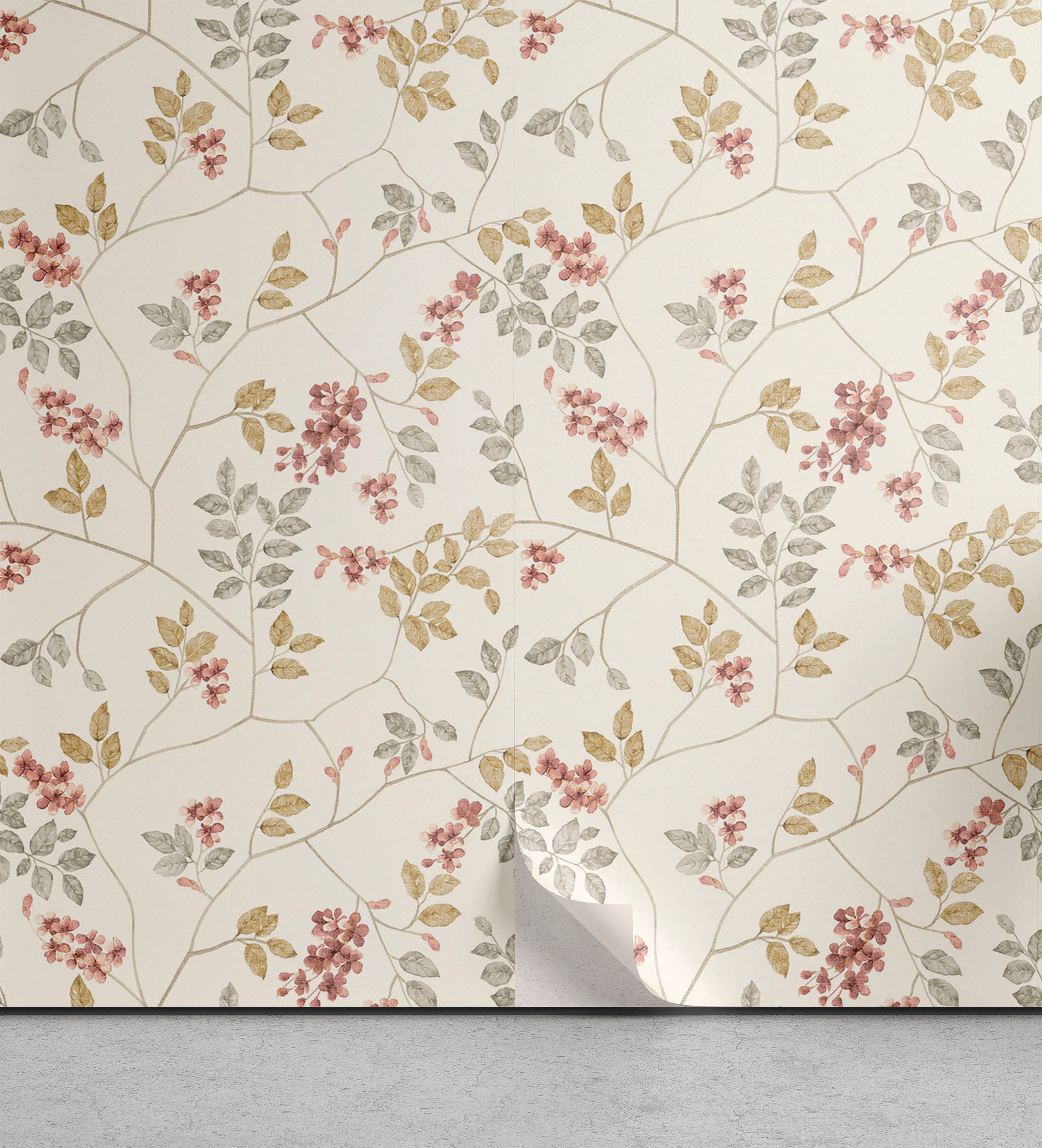 Ambesonne, Neutral Colors Boho Peel & Stick Wallpaper for Home, Simple ...