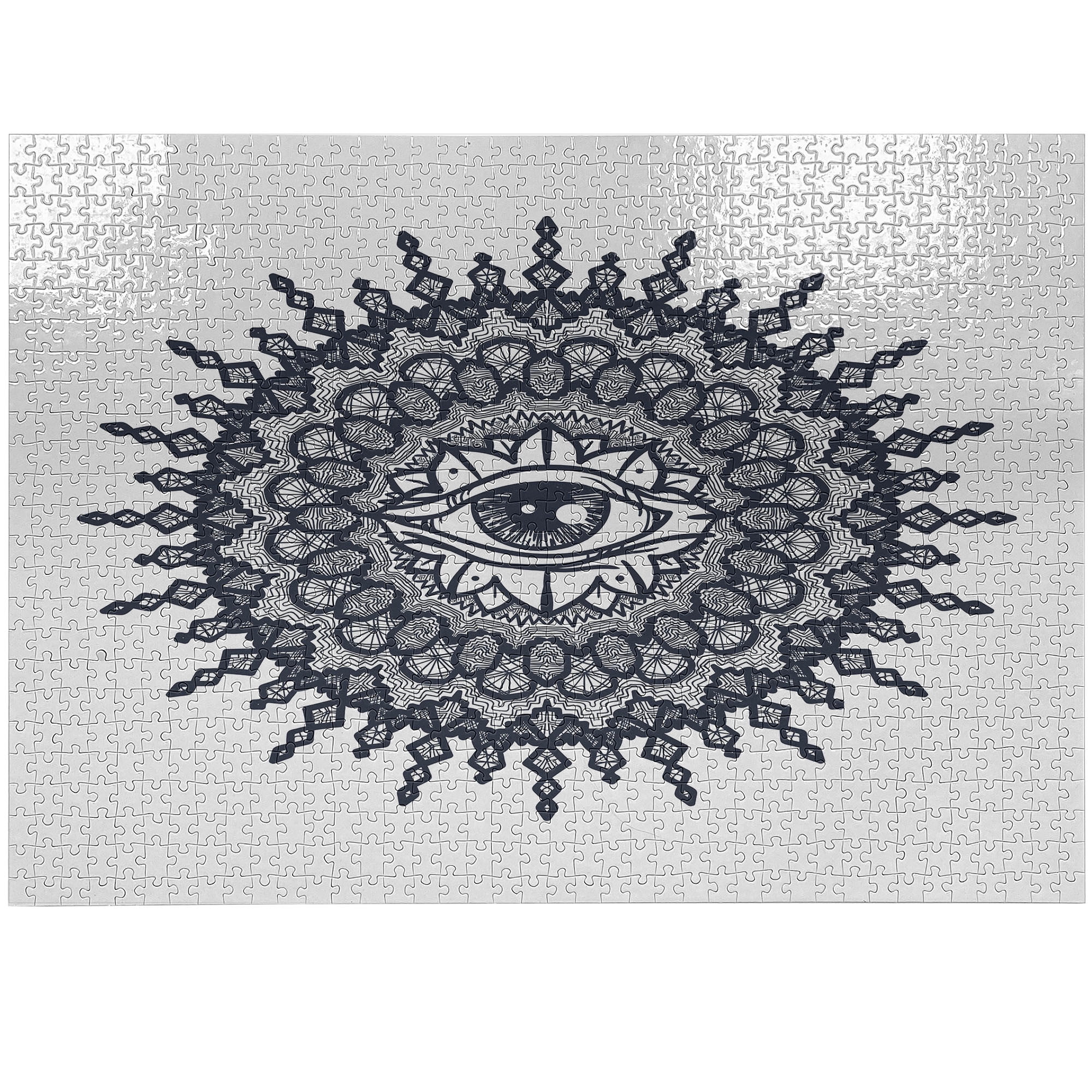 Ambesonne Occult Jigsaw Puzzle, Traditional Mandala Art, Heirloom ...