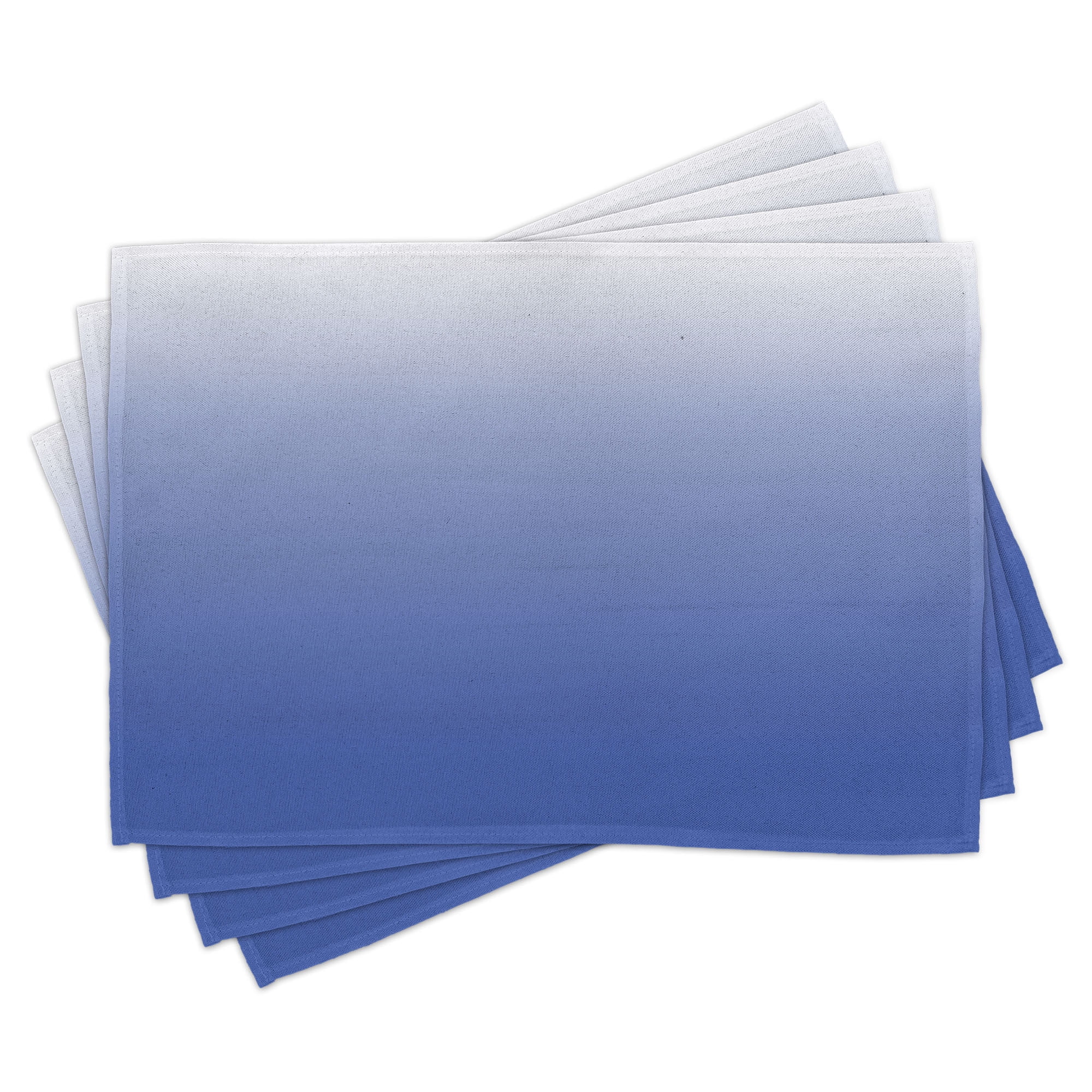 Ambesonne Ombre Place Mats Set of 4, Mysterious Ocean Design, Standard ...