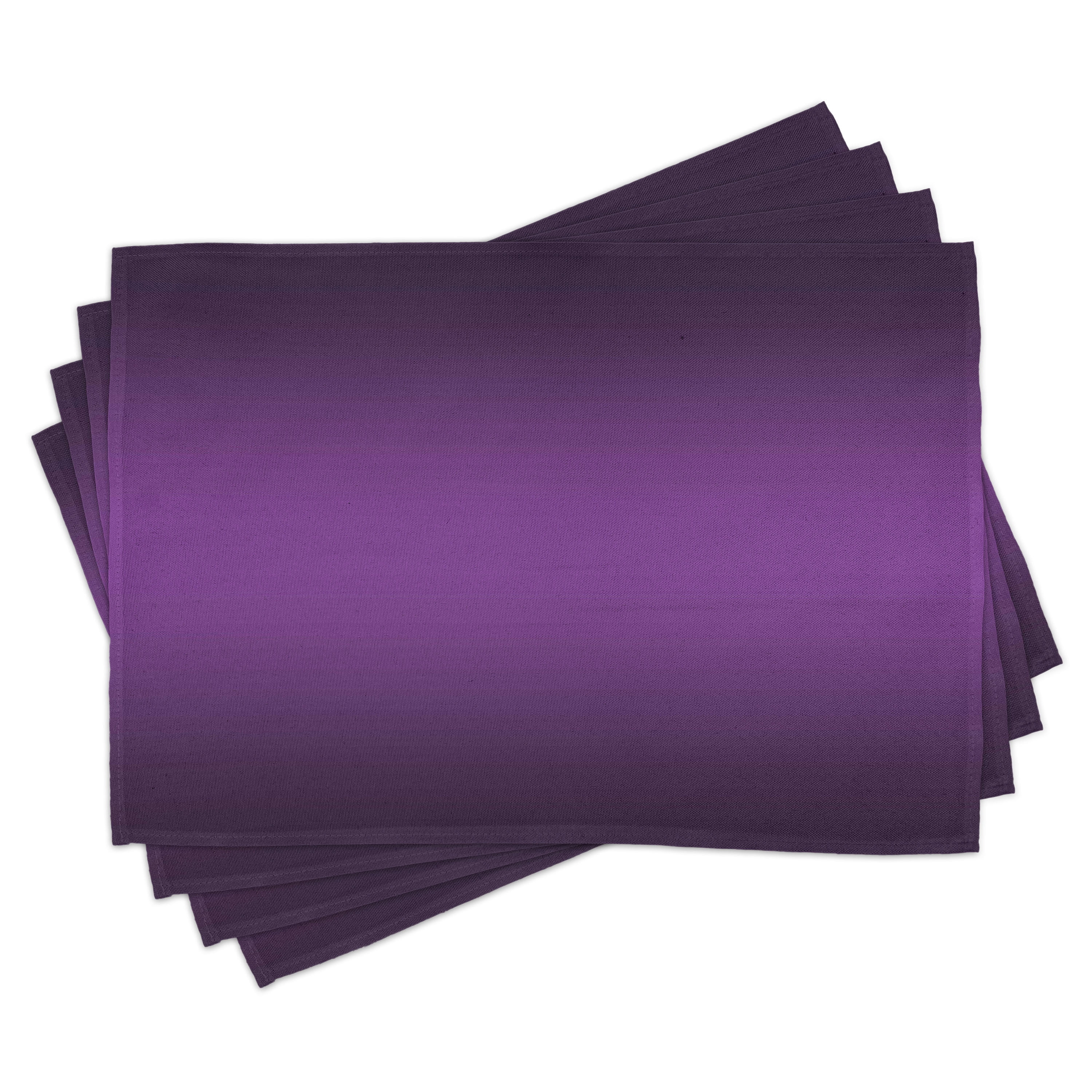 Ambesonne Ombre Place Mats Set of 8, Cinema Curtain Design, Placemat 8 ...