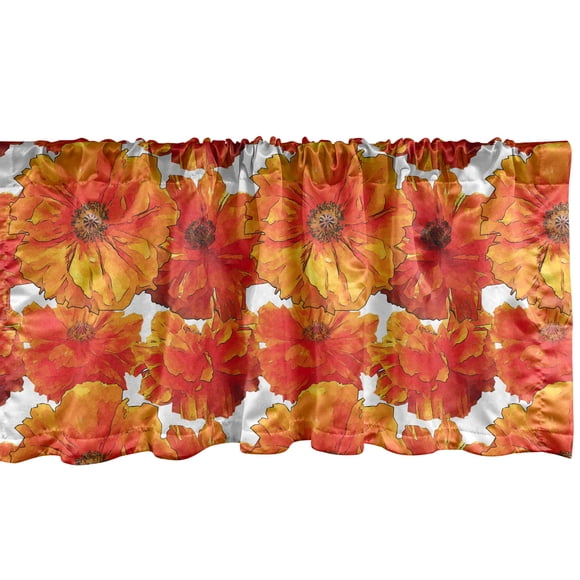 Burnt Orange Valances