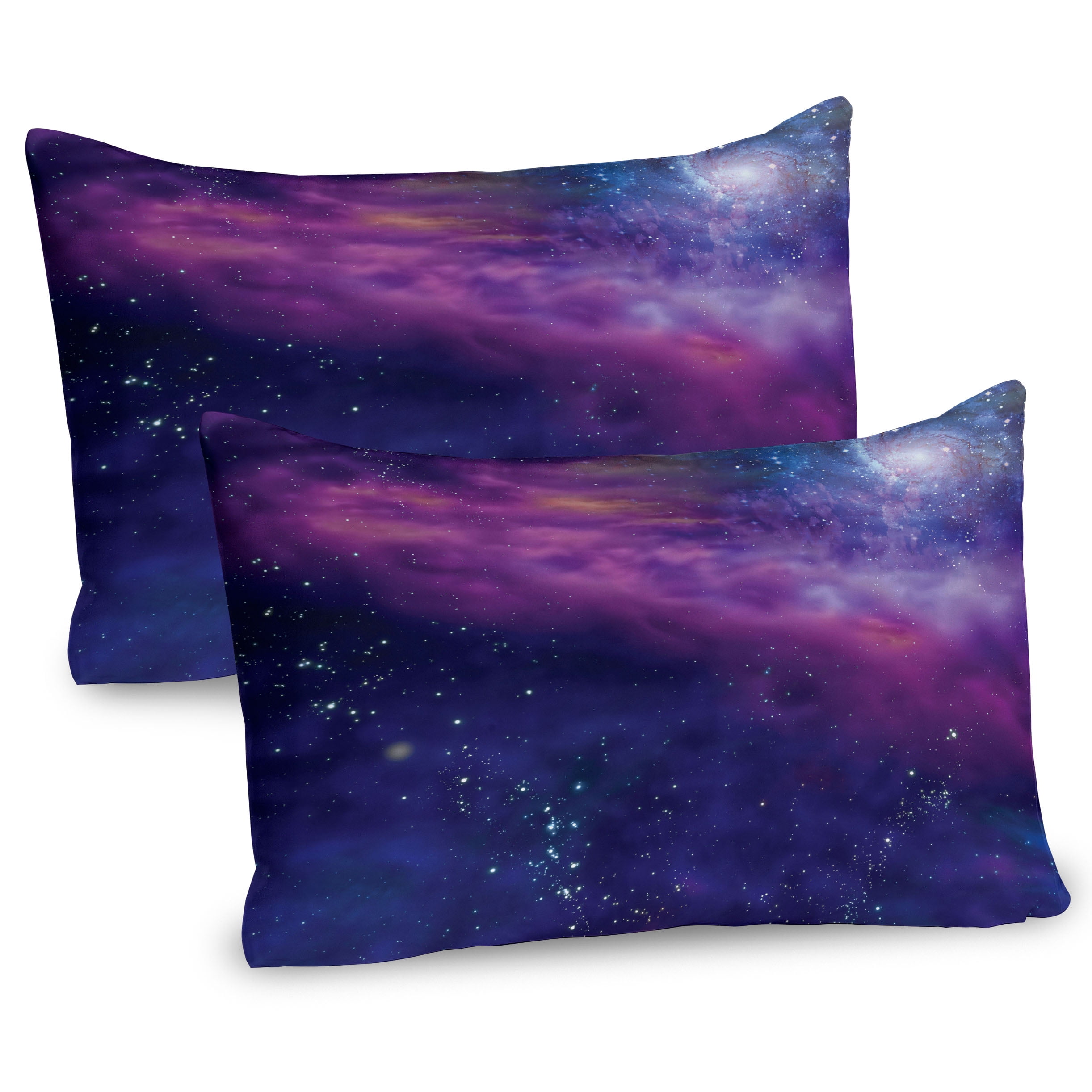 Ambesonne Outer Space Pillow Sham 2 Pack, Galaxy Nebula Star, 30"x20 ...