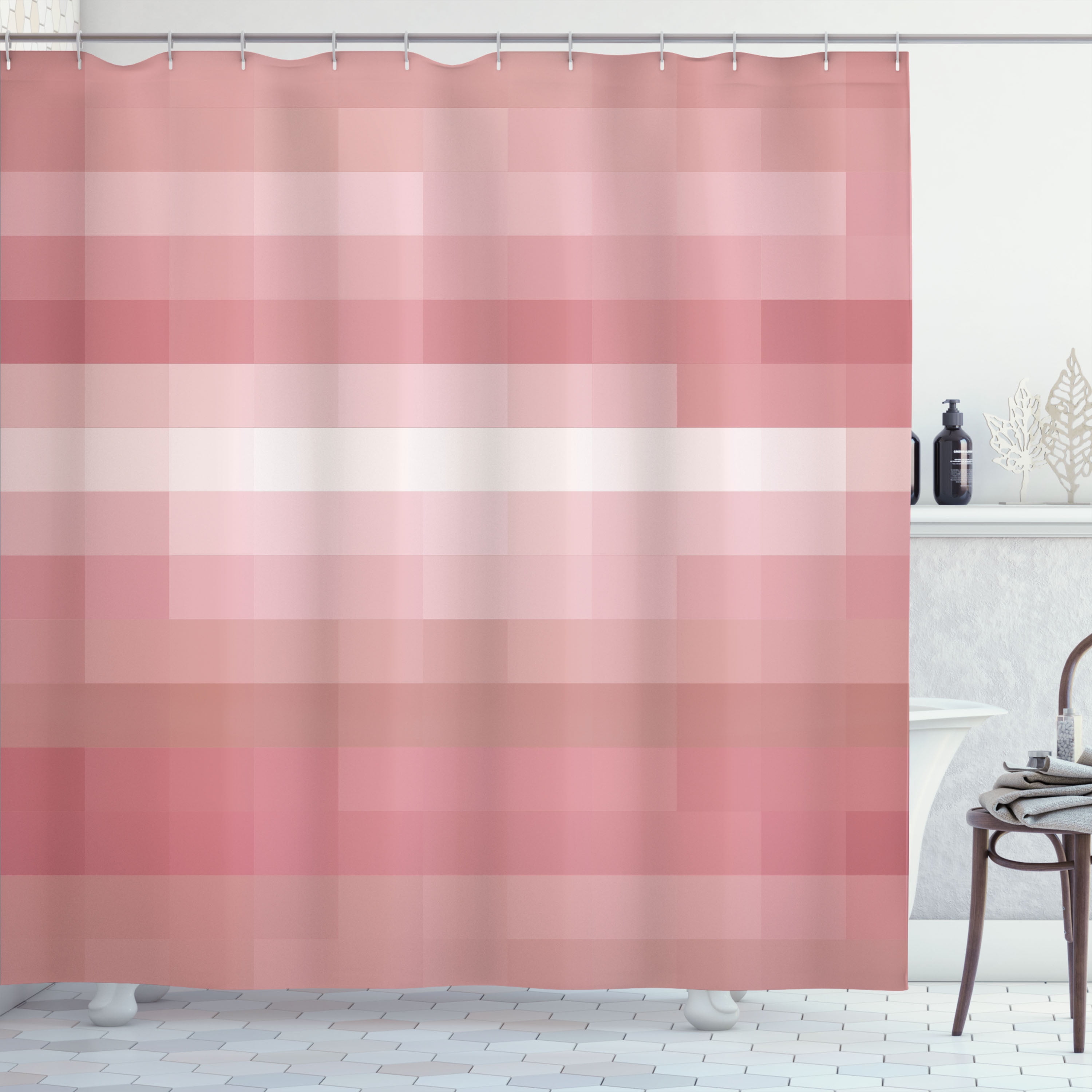 Ambesonne Palette Shower Curtain, Vortex Swirls Pattern Art, 69"Wx84"L ...