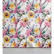 Ambesonne Spring Peel & Stick Wallpaper for Home, Butterflies Stars ...