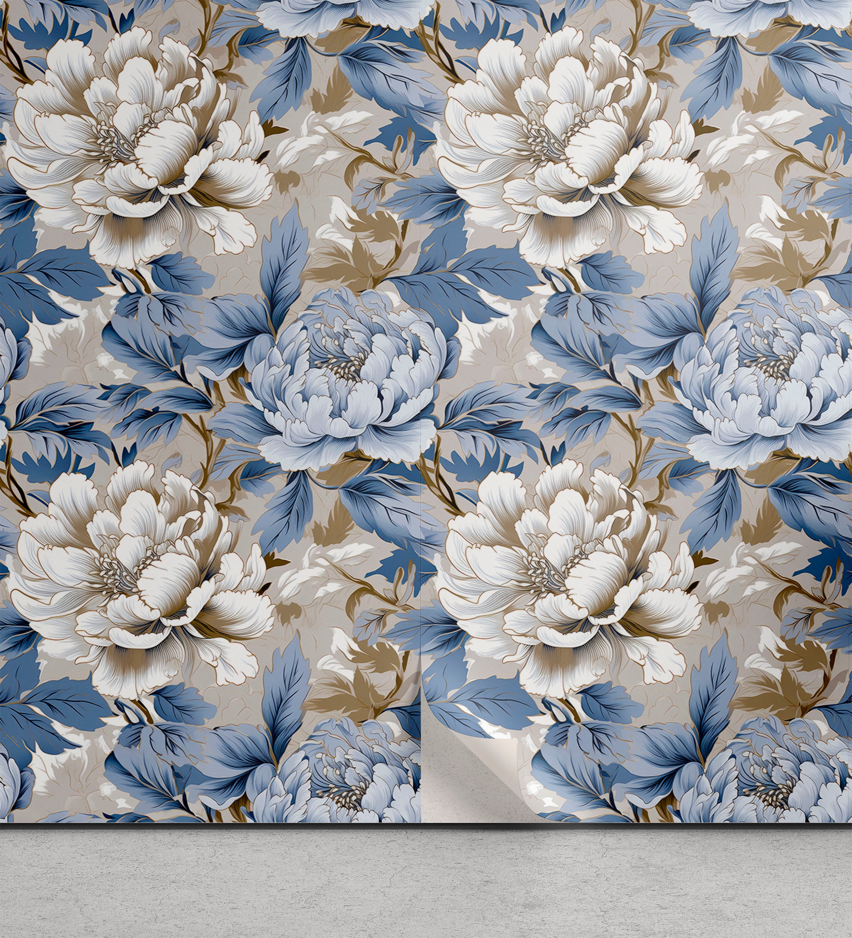 Peony Peel And Stick Wallpaper