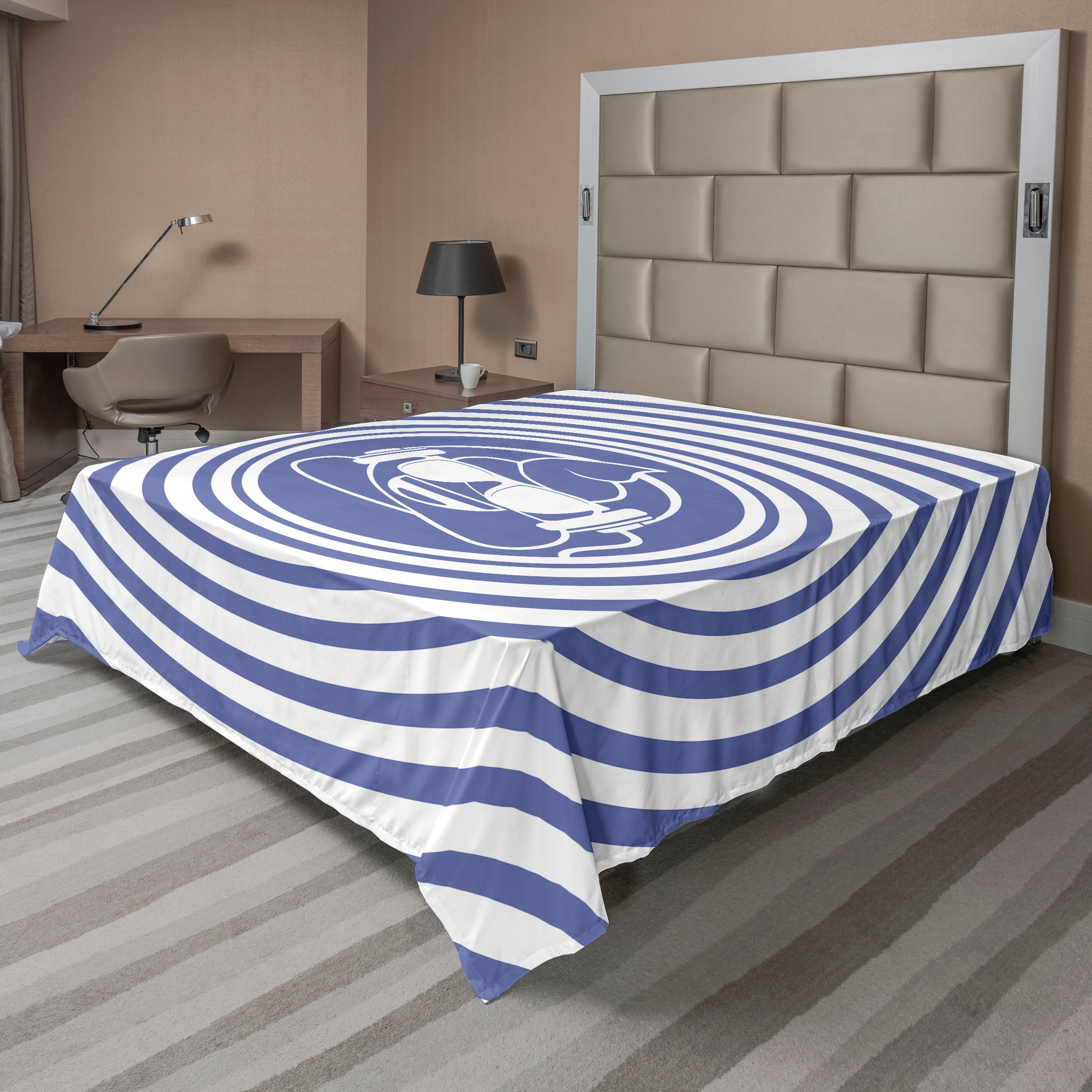 Ambesonne Poop Emoji Flat Sheet, Cool Pile of Poo Circles, Queen Size ...