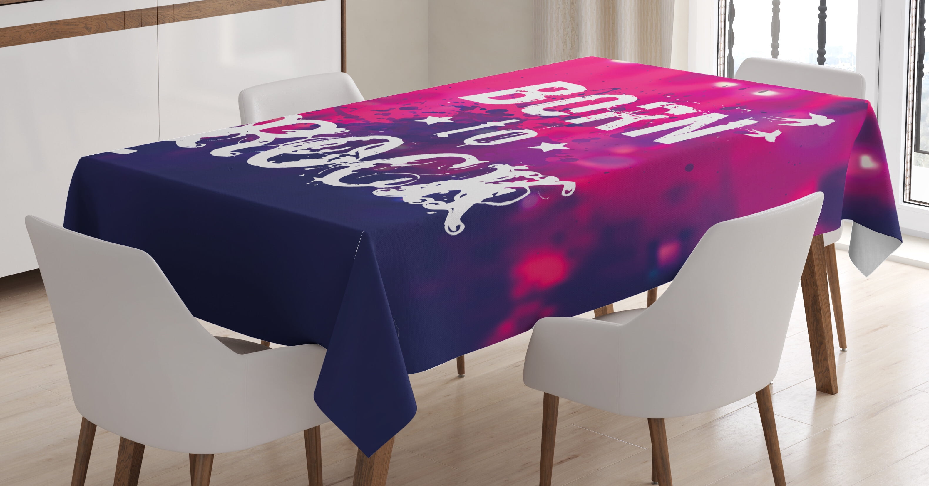 Ambesonne Popstar Party Tablecloth Rectangular Table Cover, Concert ...