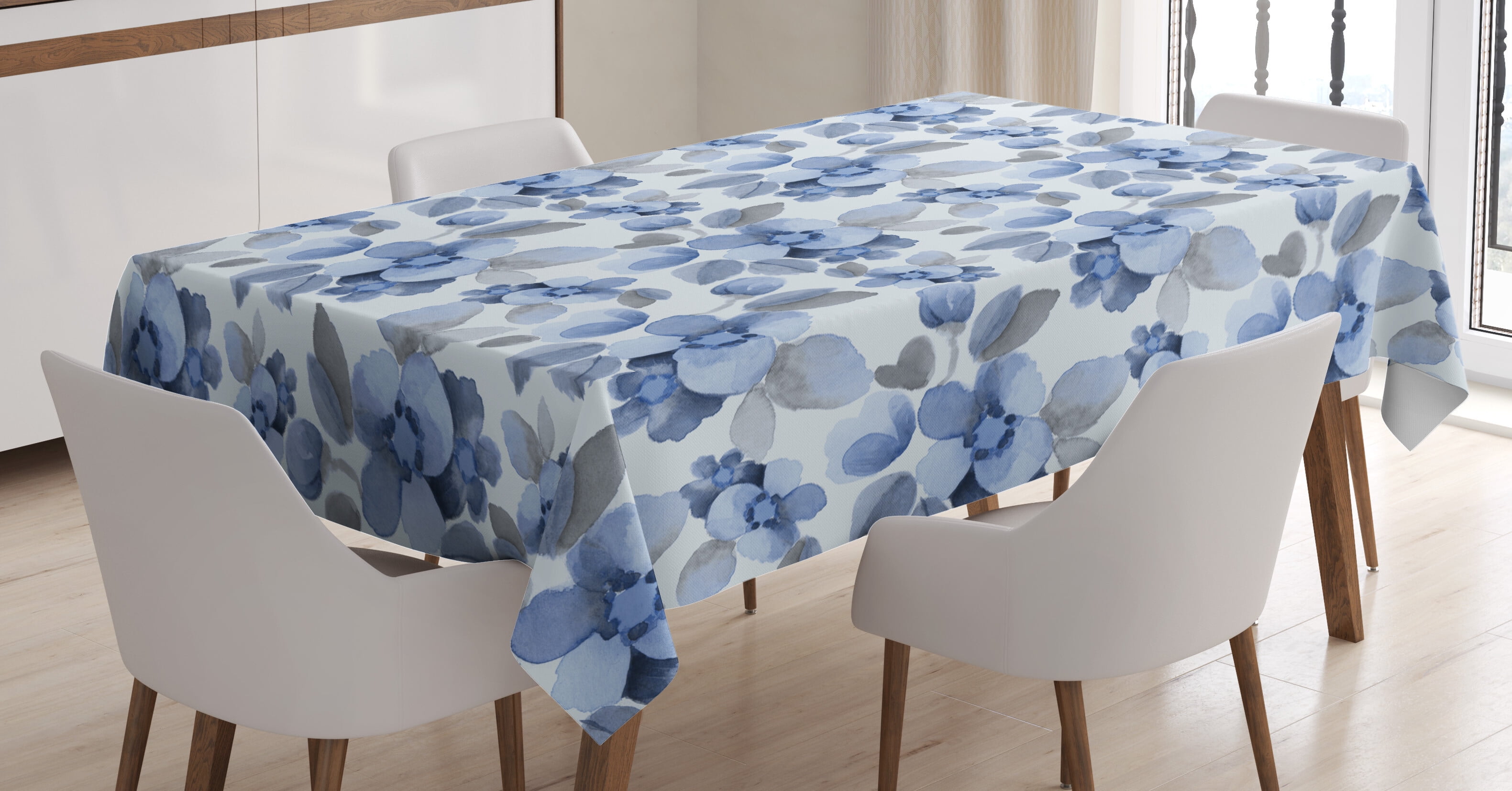 Ambesonne Romance Tablecloth Rectangular Table Cover, Paintbrush ...