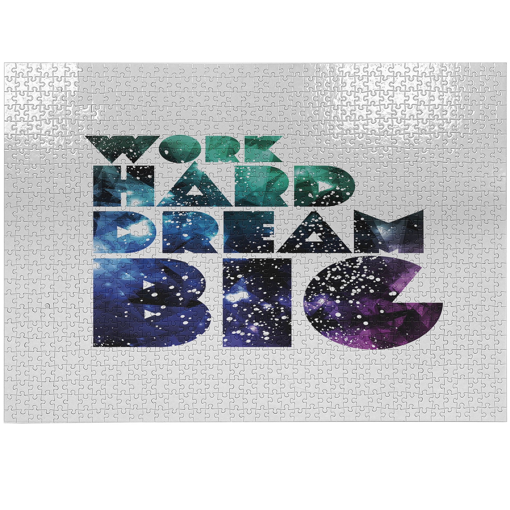 Ambesonne Saying Jigsaw Puzzle Durable Cardboard, Strong Philosophical ...