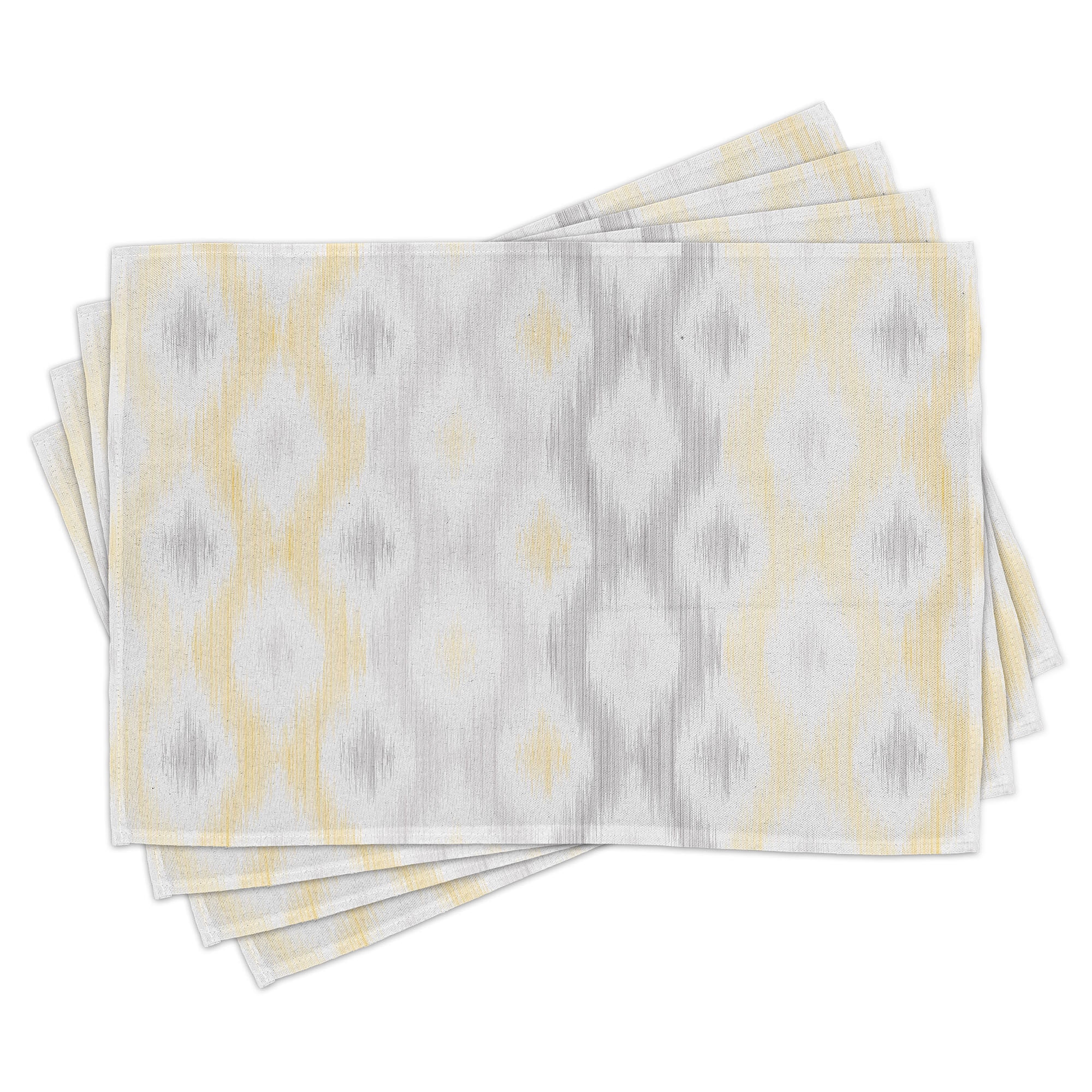 Ambesonne Sketchy Place Mats Set of 4, Abstract Chain, Standard Size ...