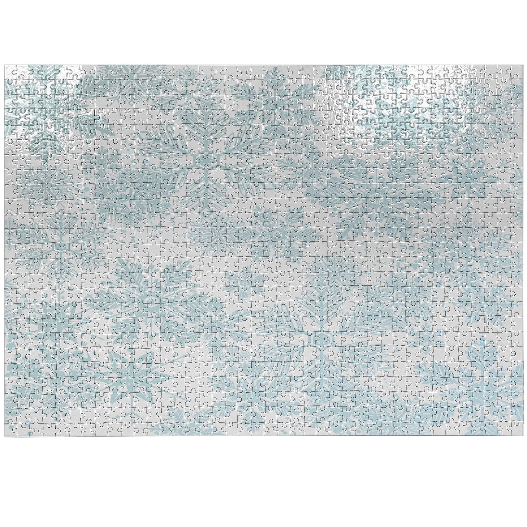 Ambesonne Snow Jigsaw Puzzle Durable Cardboard, Continuous Winter ...