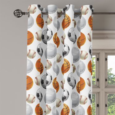 Ohio State Buckeyes 100% Cotton, 84" Curtain Panels, Set of 2 - Walmart.com