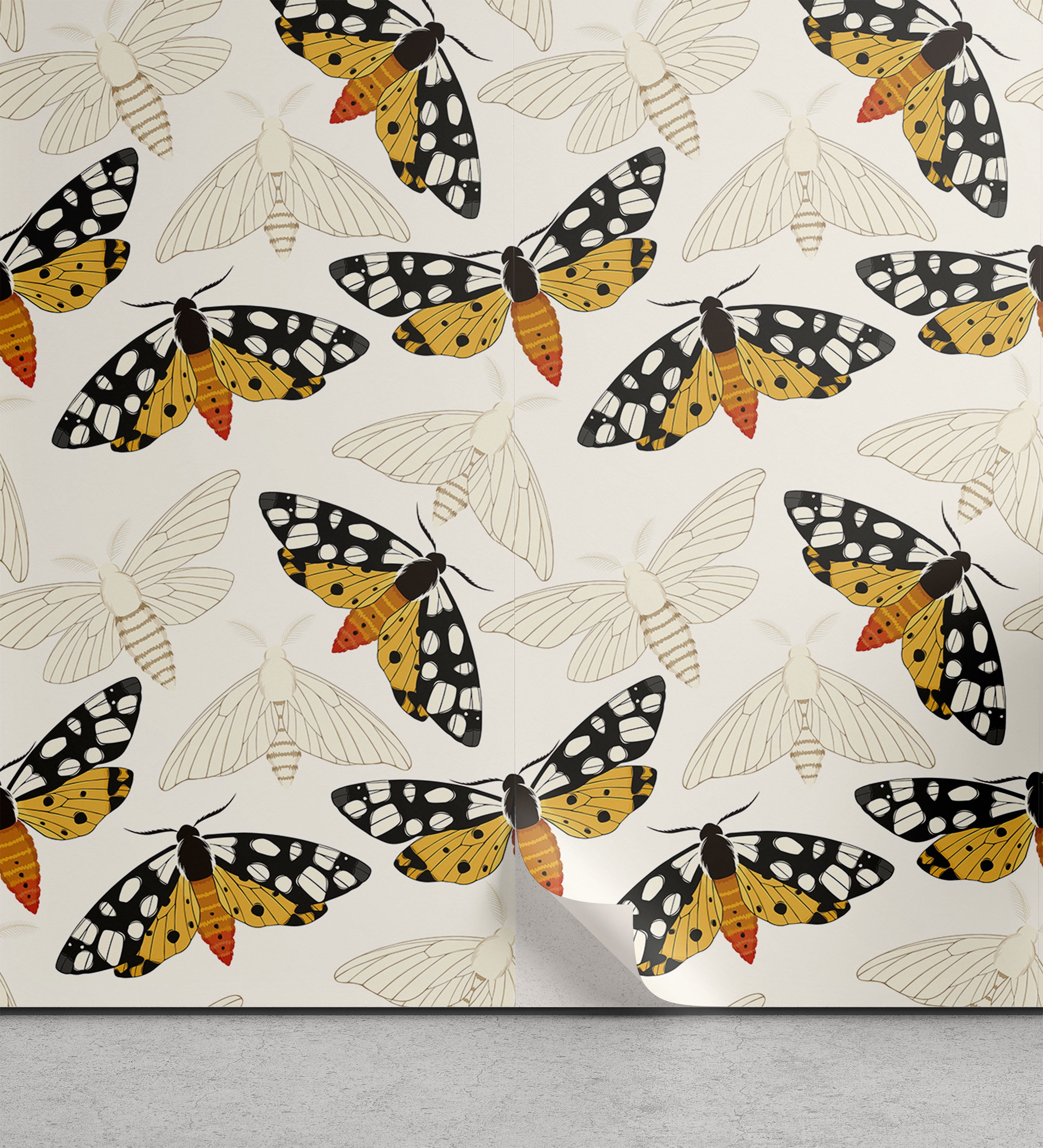 Ambesonne Spring Peel & Stick Wallpaper for Home, Colorful and ...