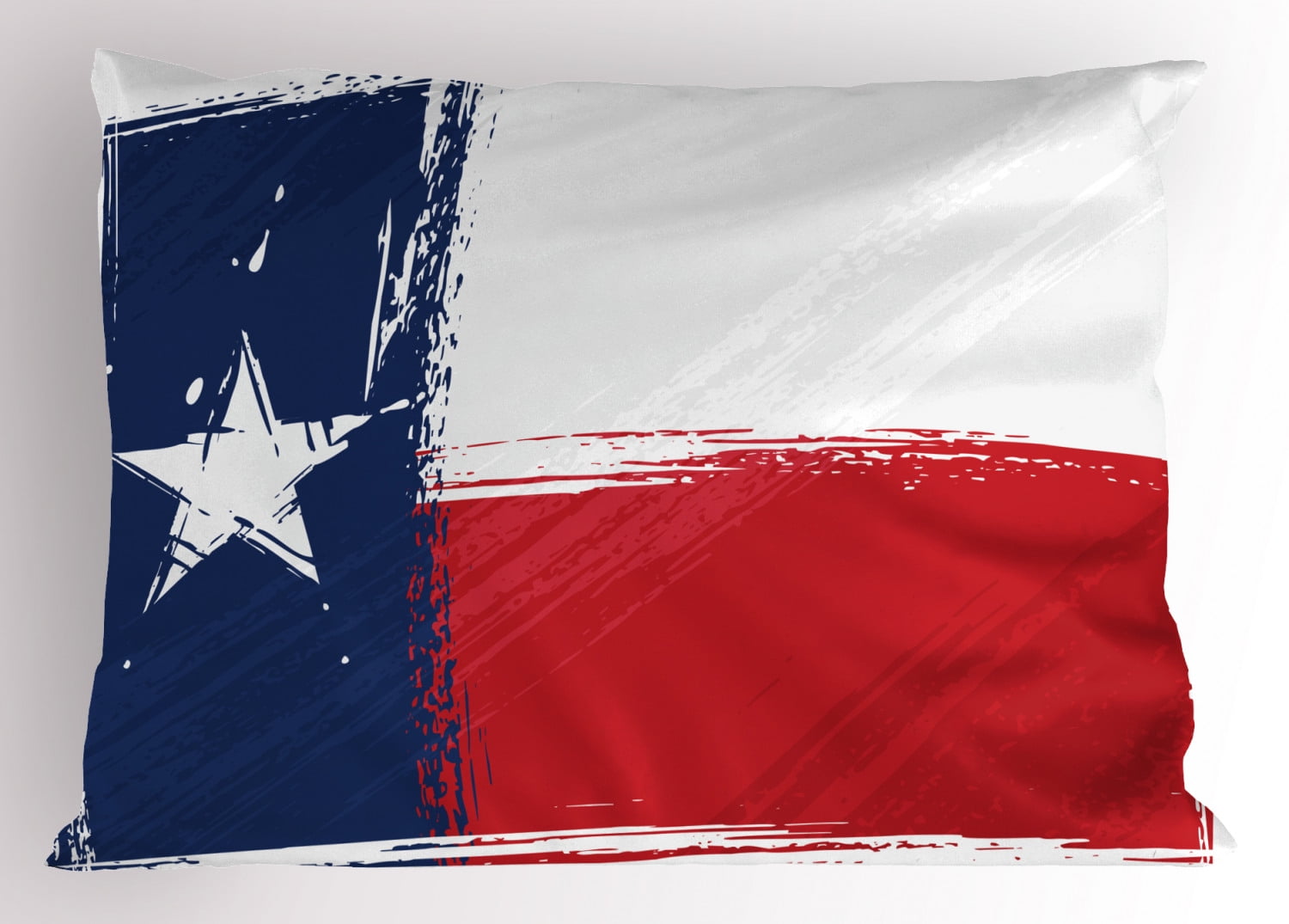 Ambesonne Texas Star Pillow Sham, Independent Country, 26" X 20 ...