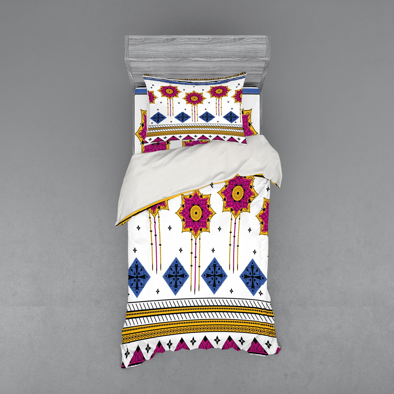 Ambesonne Tribal Bedding Set 3 Pcs, Mayan Folkloric Cultural, Twin ...