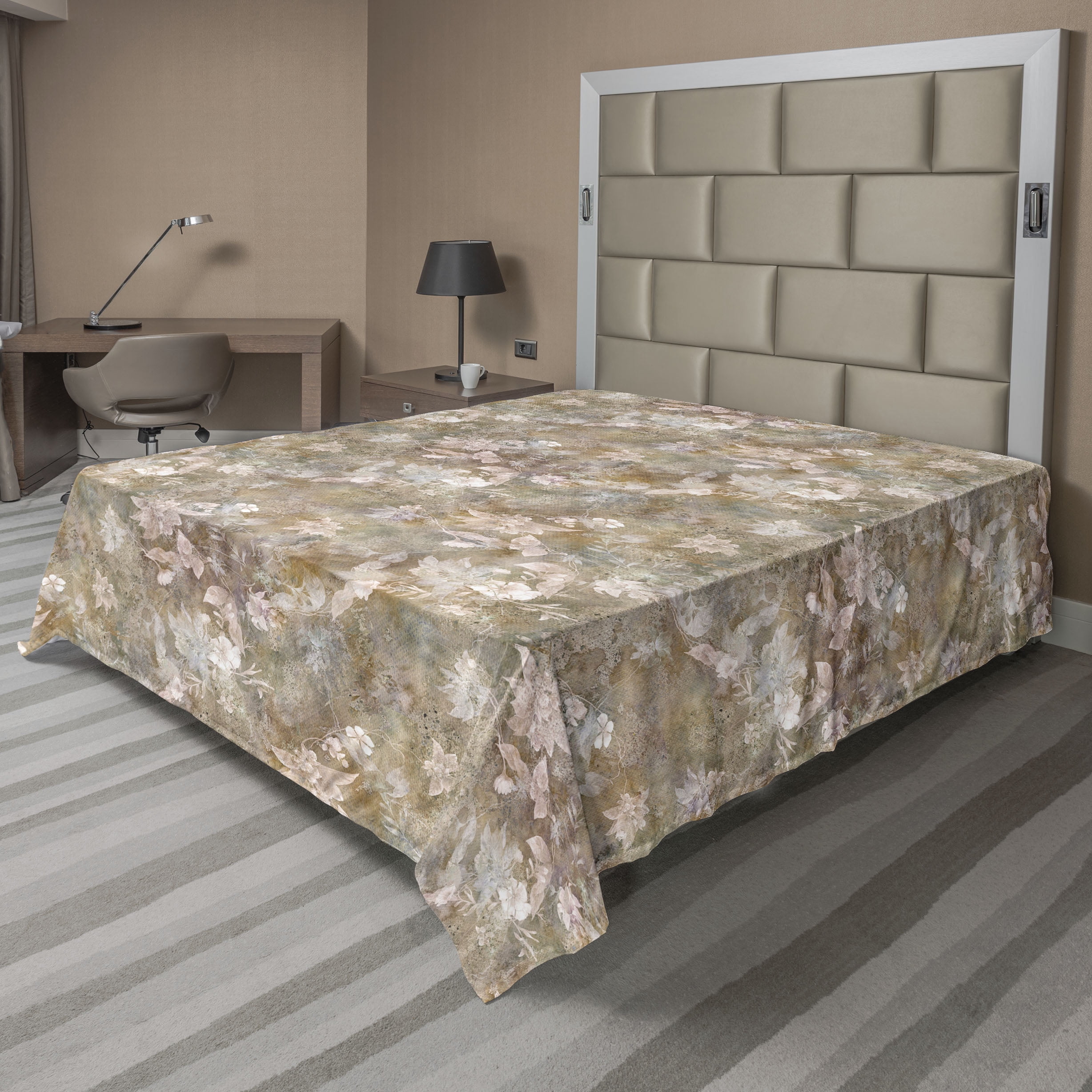 Ambesonne Tropical Flat Bedding Sheet Soft Top Sheet, Grunge Watercolor ... Ambesonne Tropical Flat Bedding Sheet Soft Top Sheet, Grunge Watercolor ...
