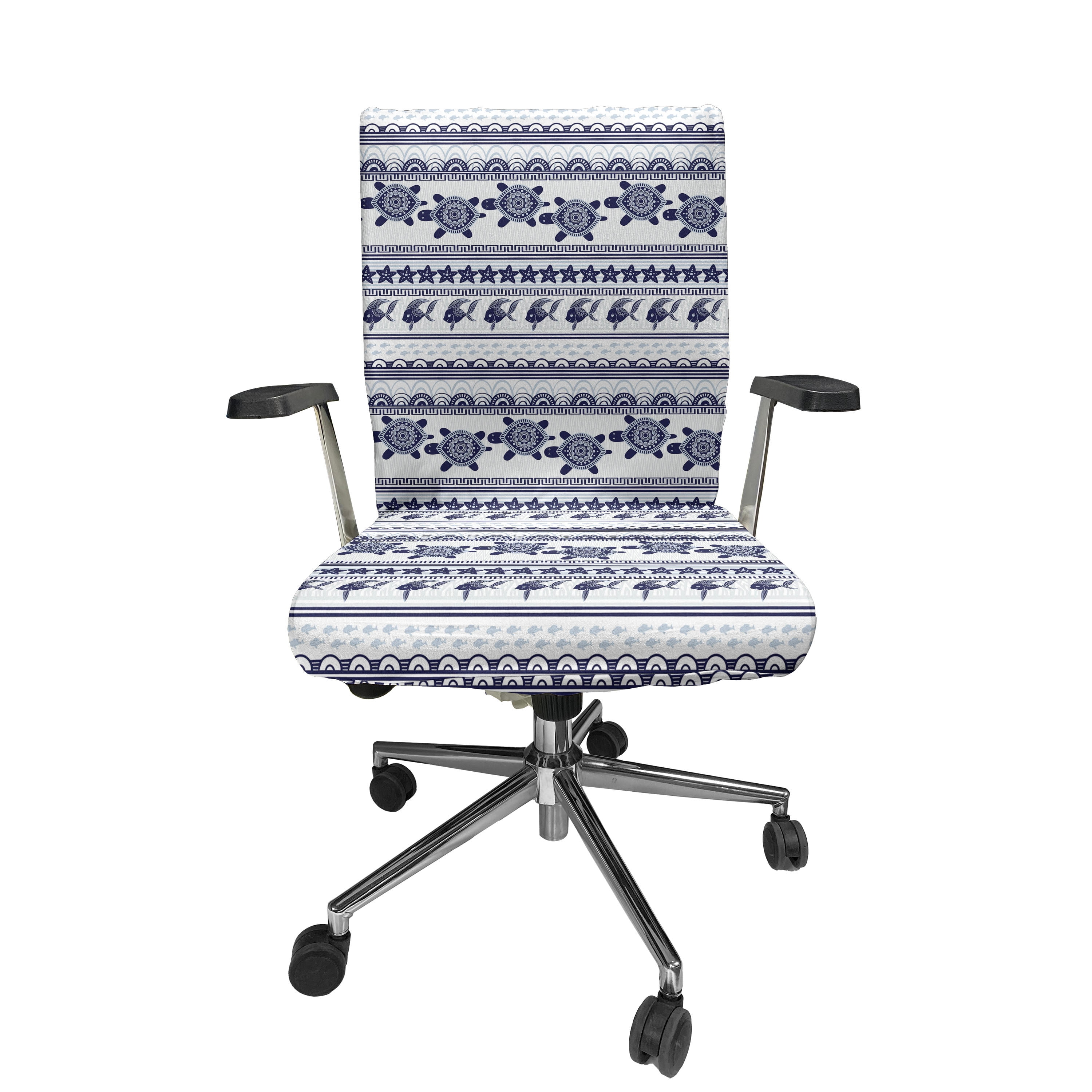 Ambesonne Underwater Office Chair Cover Stretchable High Back, Ethnic ...