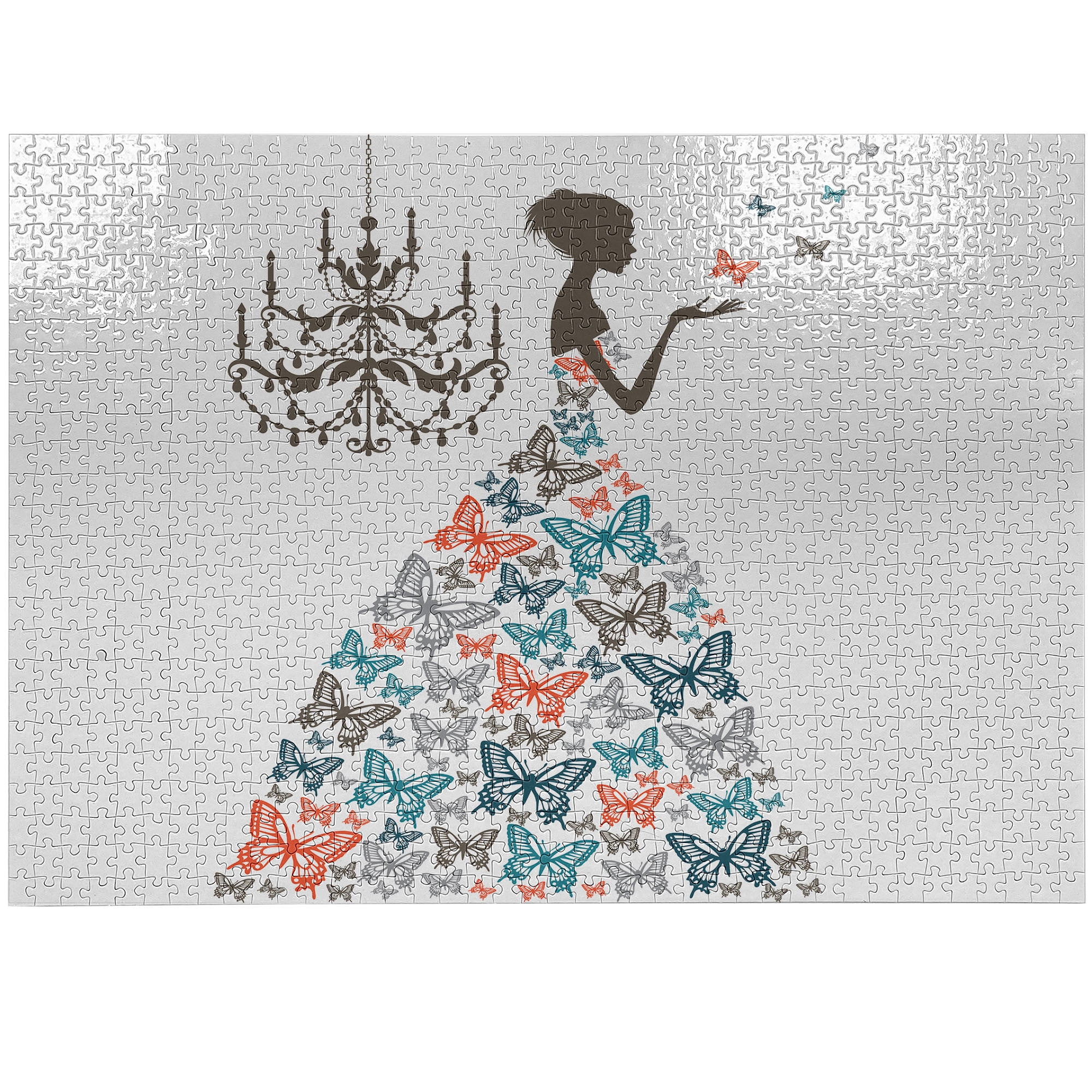 Ambesonne Vintage Jigsaw Puzzle Durable Cardboard, Love Themed Romantic ...